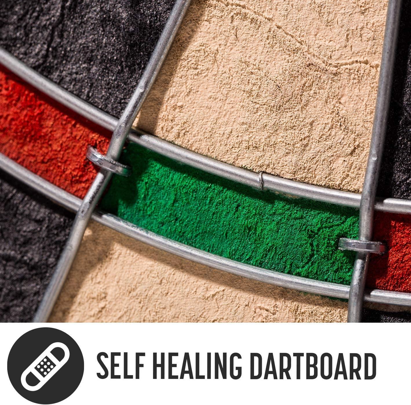 Franklin Sports Professional Dartboard Set - Regulation Size 18 Inch ...