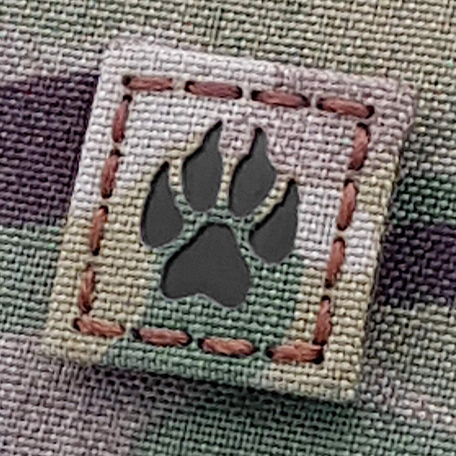 Micro IR Patch 1x1 Multicam OCP k9 Dog Paw Handler Infared Cat Eyes Morale Army Tactical Morale ...