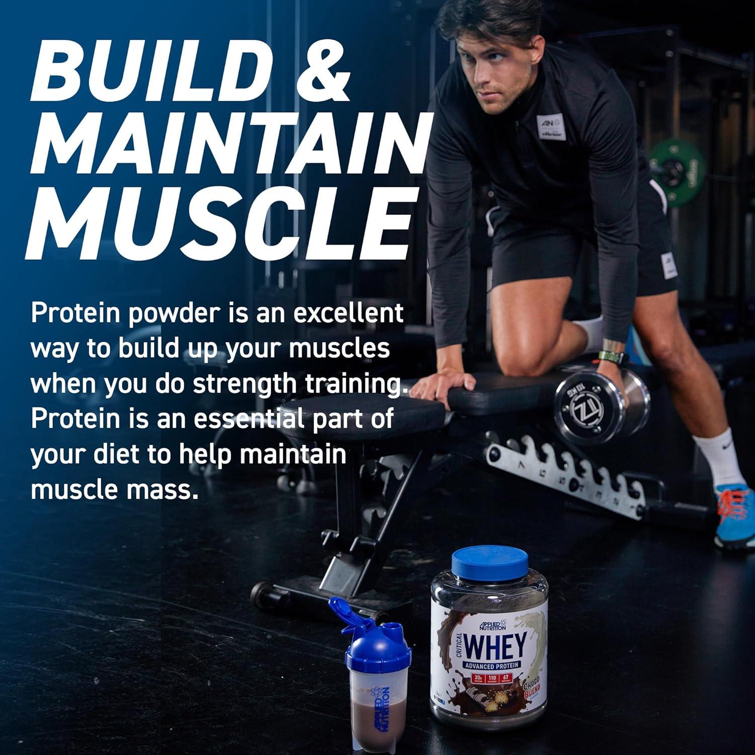 Applied Nutrition Critical Whey Protein Powder 2kg - High Protein ...