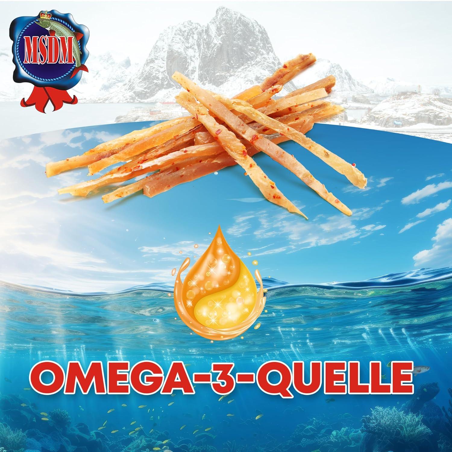 Buy Pacific Cod Spikant 1kg - High Protein Fish Jerky Snack | Omega 3 ...