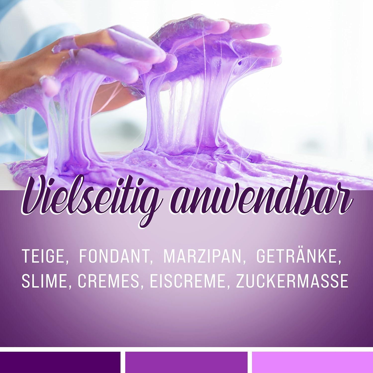 Buy Highly Concentrated Sugar-Free Lila Food Coloring 10ml for Drinks ...