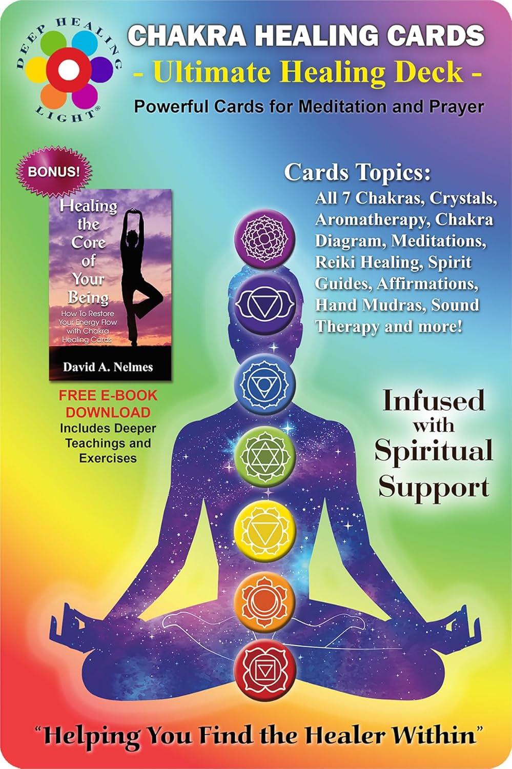 Deck of Chakra Healing Cards - Balance Your Energy with Meditations ...