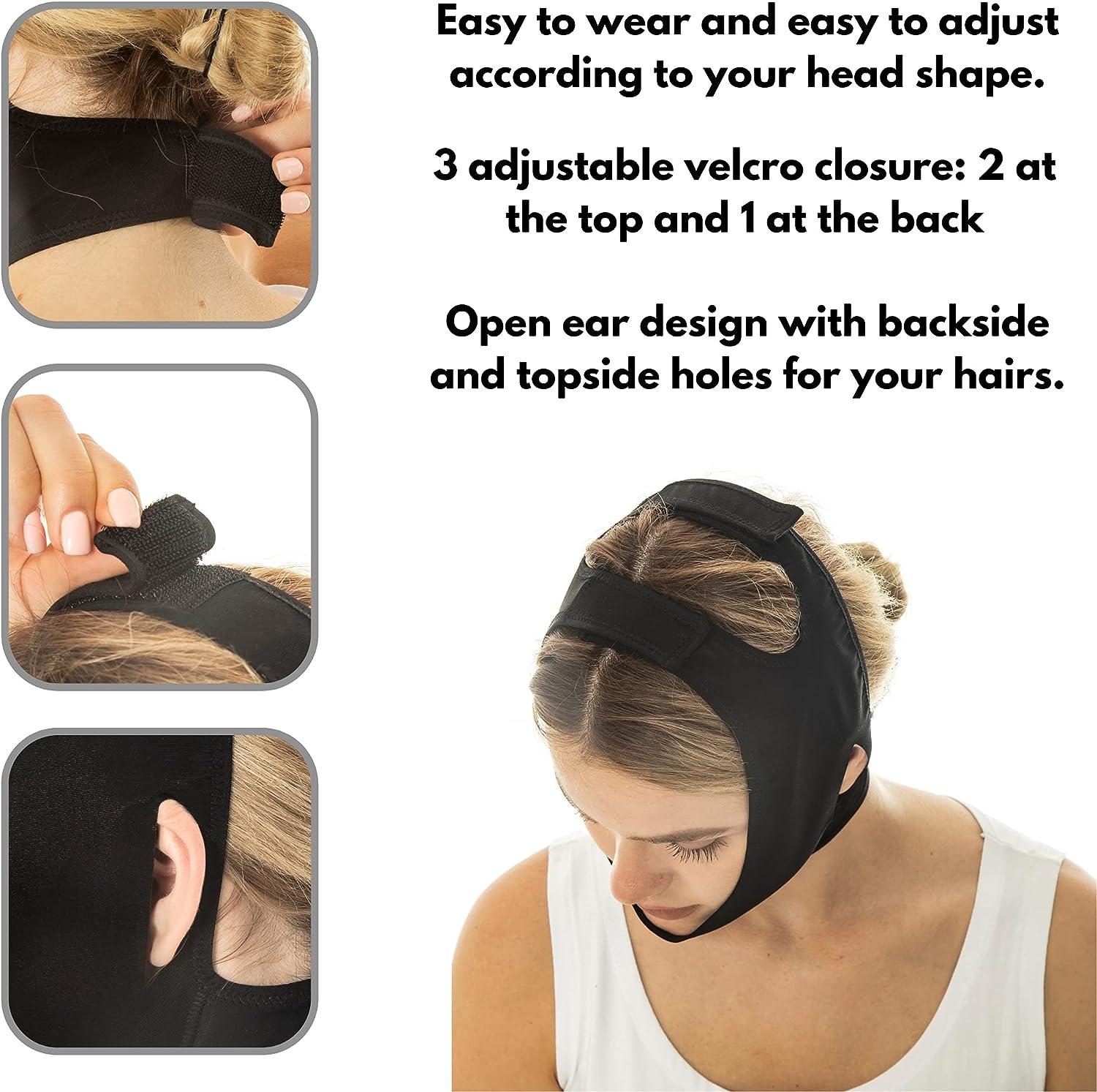 Post Surgery Neck and Chin Compression Garment for Face Slimming and ...