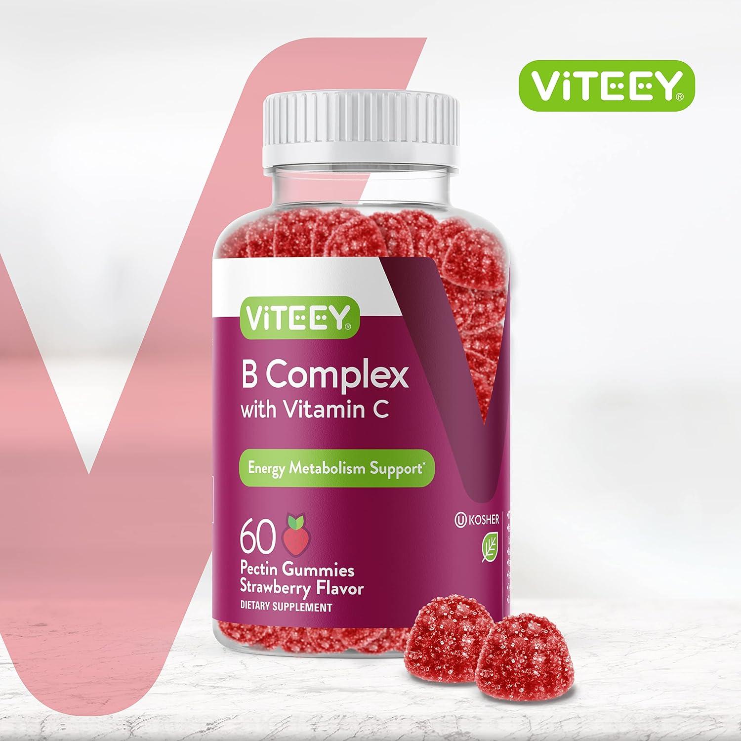 Vitamin B Complex Gummies - Vitamin C - Vitamin B6 - Vitamin B12 ...
