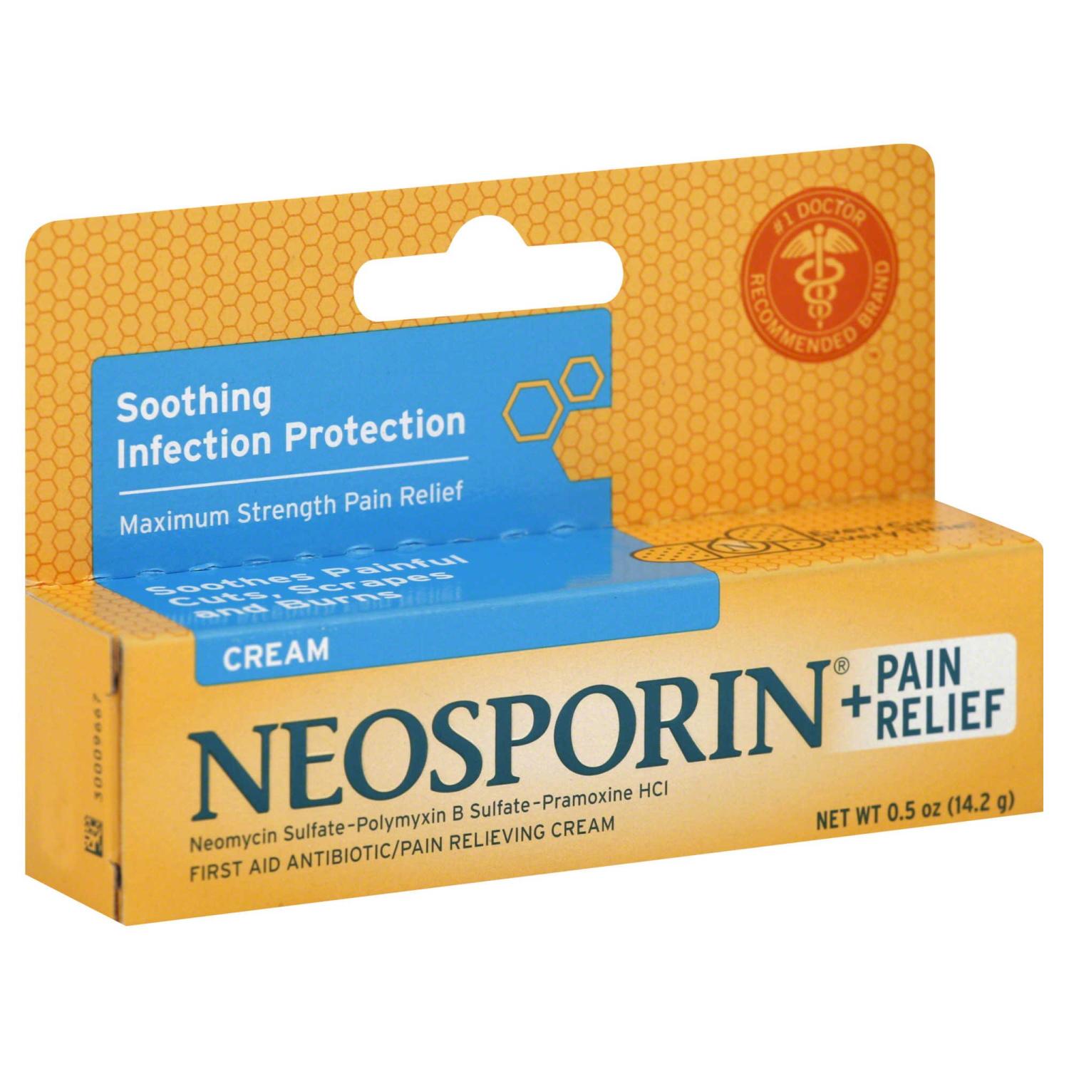 Neosporin .5 Oz. + Maximum Strength Pain Relief Cream | Buy Now with ...