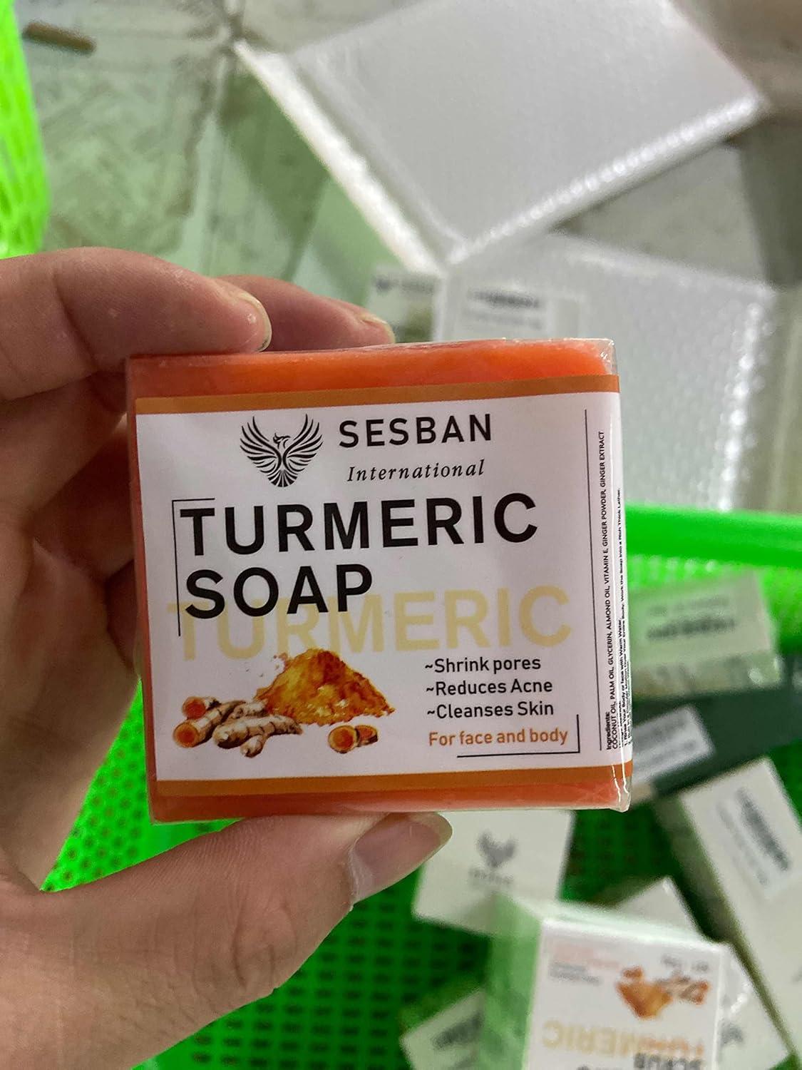 Natural Turmeric Soap for Glowing Skin | Organic & Handmade ...