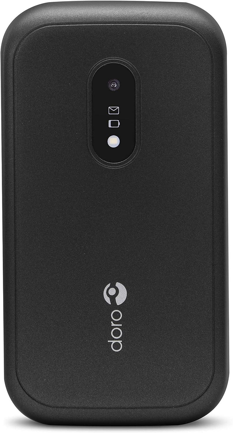 Doro 6040 Unlocked 2G Dual SIM Clamshell Big Button Mobile Phone for ...