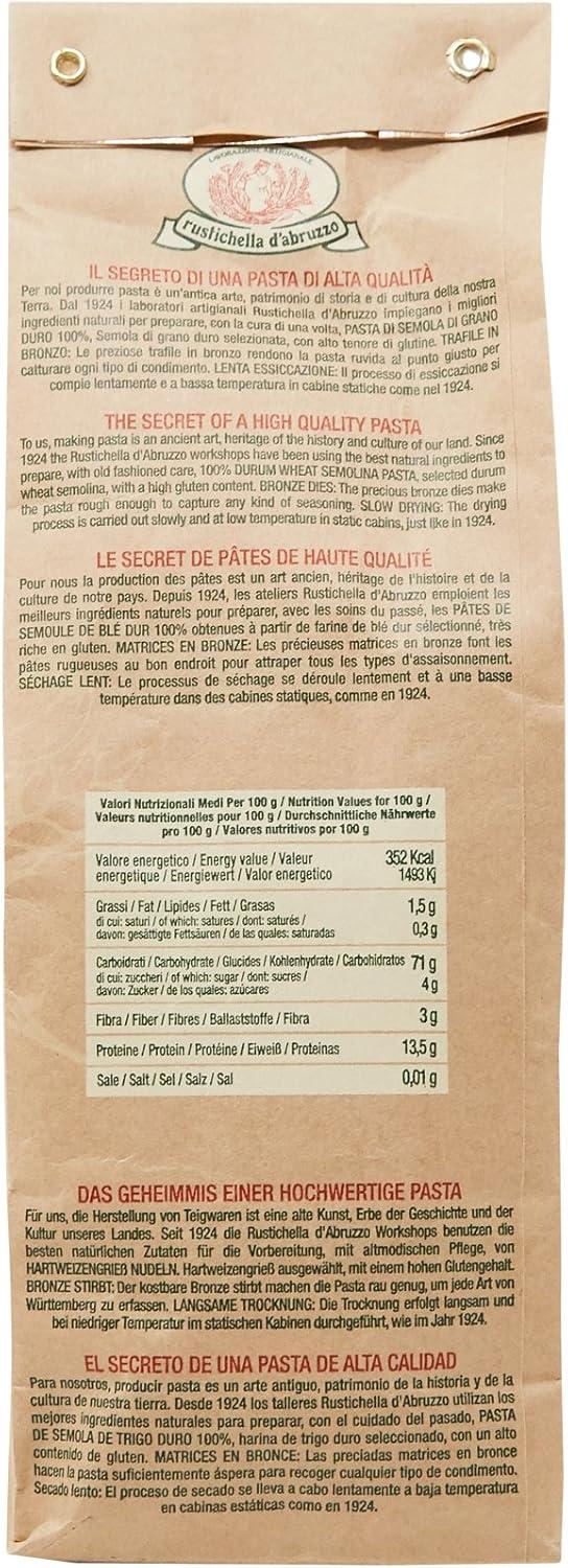 Rustichella D'Abruzzo Durum Wheat Semolina Orzo Pasta 500 g | Buy Now ...