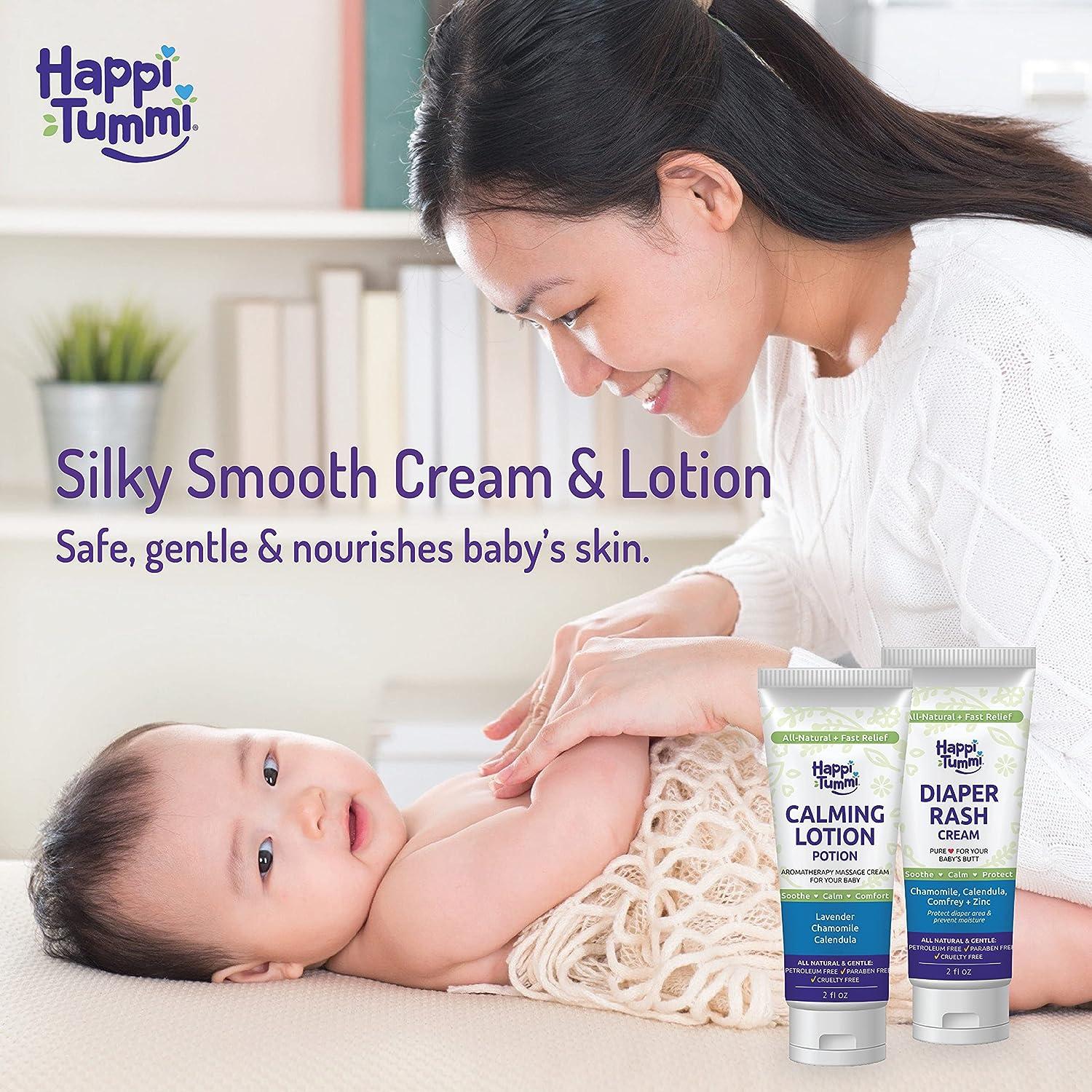 Happi Tummi Organic Diaper Rash & Baby Massage Lotion Bundle | Buy Now ...