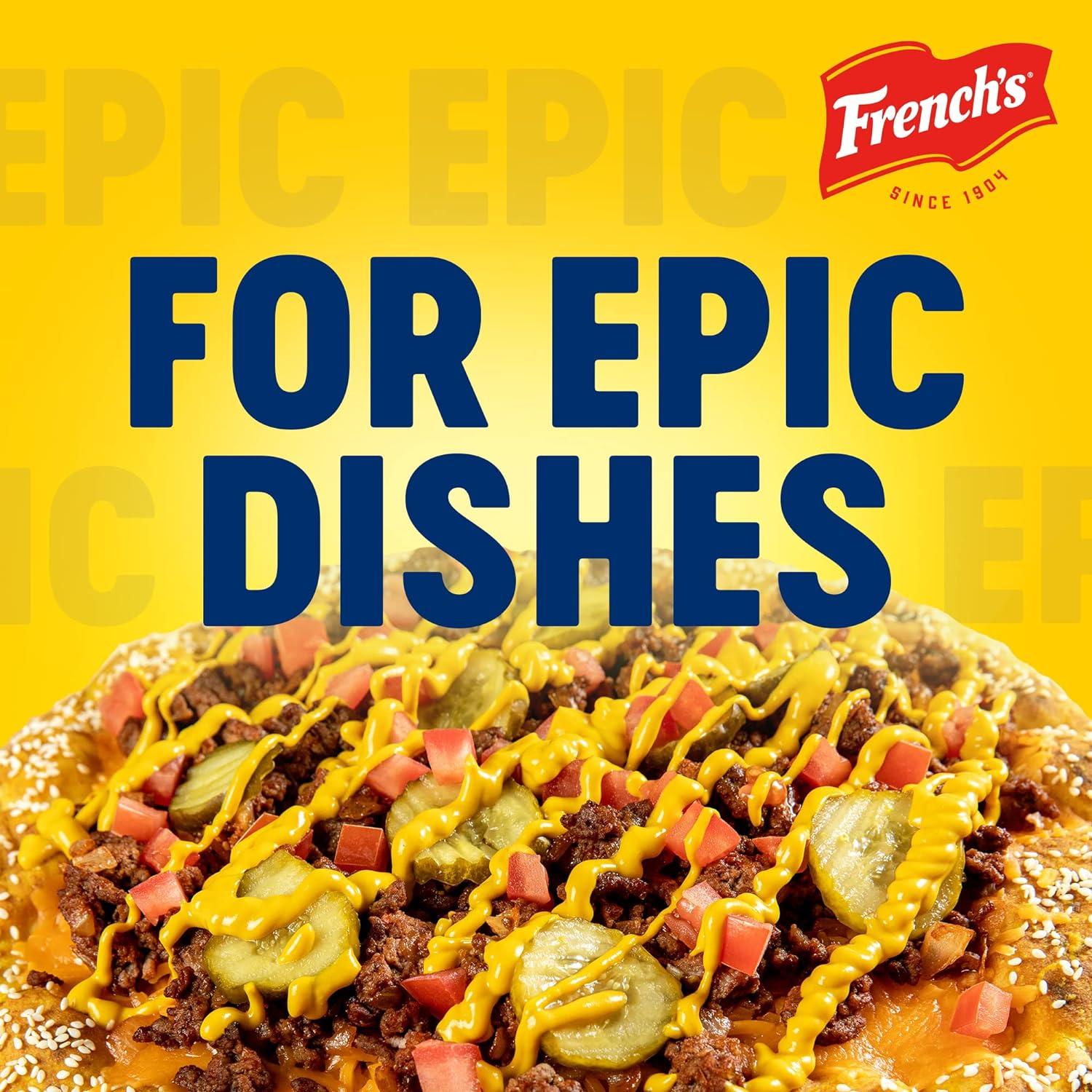 French's Classic Yellow Mustard 2.9kg - Deep & Tangy Flavor - Bulk Food ...