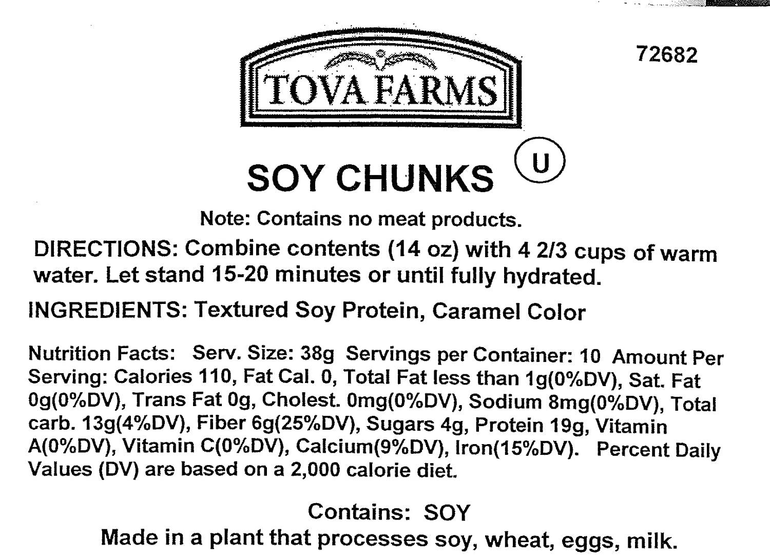 Premium Chicken Flavored TVP Chunks - 1kg Pack | Textured Vegetable ...