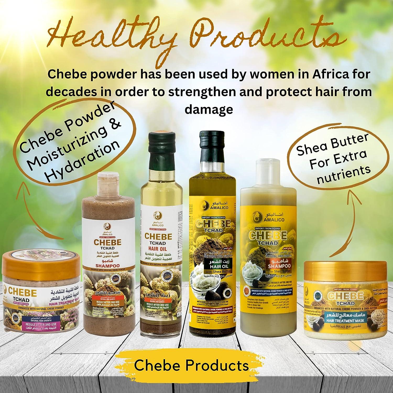 2-in-1 Karkar Oil & Chebe Powder for Hair Growth - Natural African ...