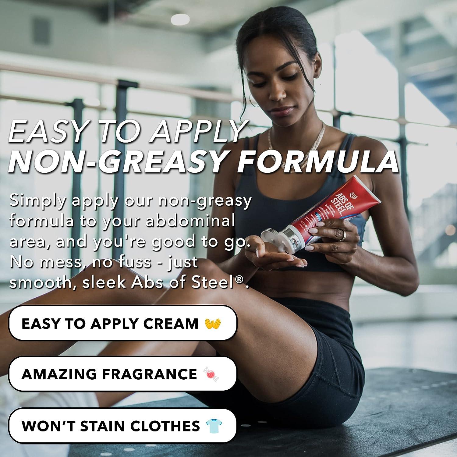 SteelFit Abs of Steel 5% CoAxel Cream - Maximum Definition & Workout ...