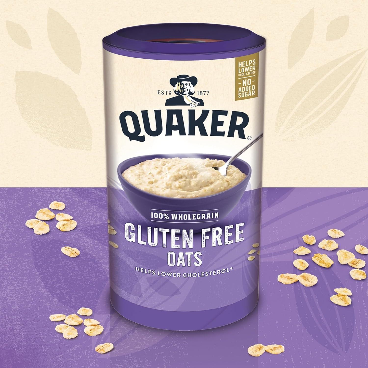 Quaker Gluten Free Original Porridge Oats 510 g (Pack of 5) | Buy Now ...