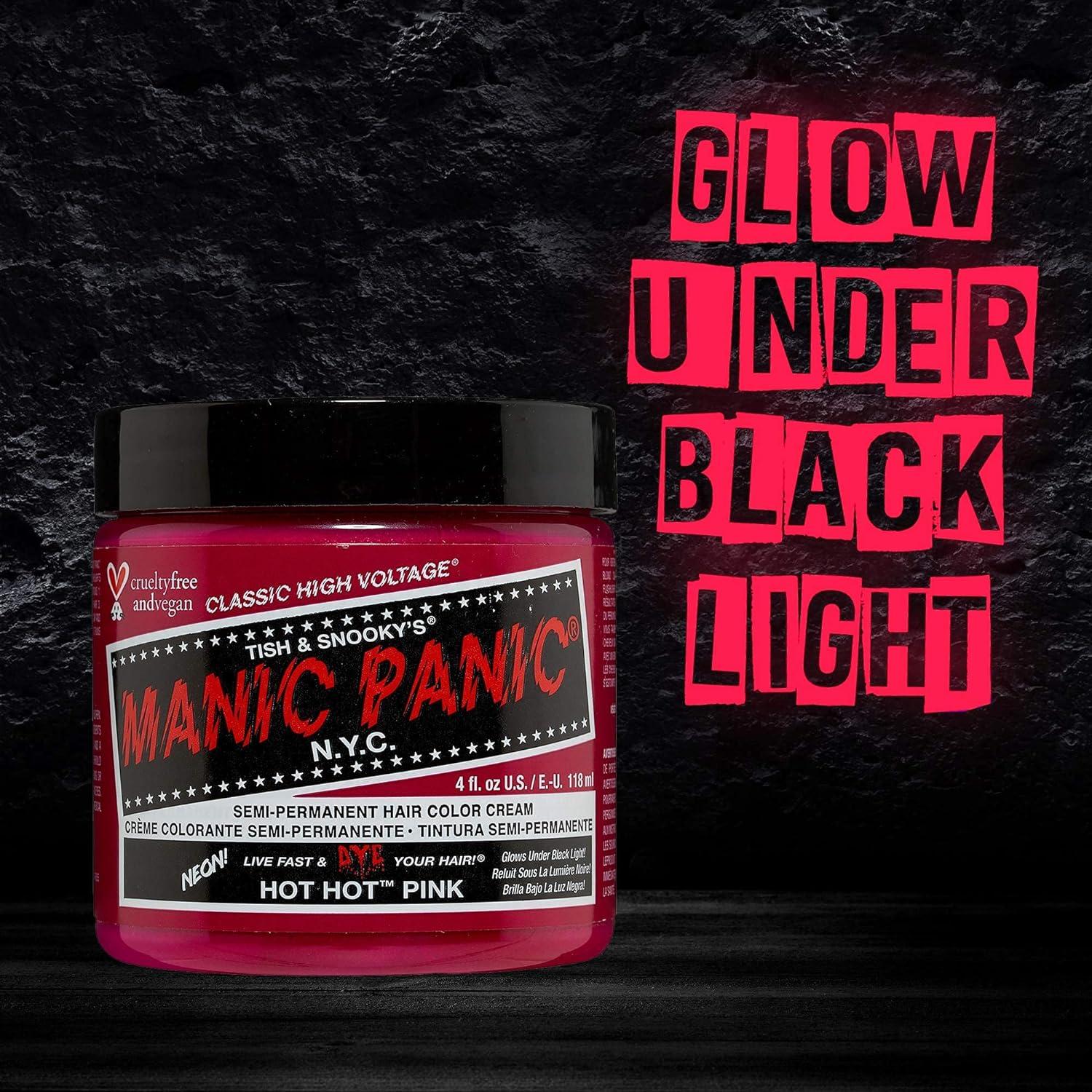 BIG POT Manic Panic 8oz High Voltage Classic Cream Formula Colour Hair ...