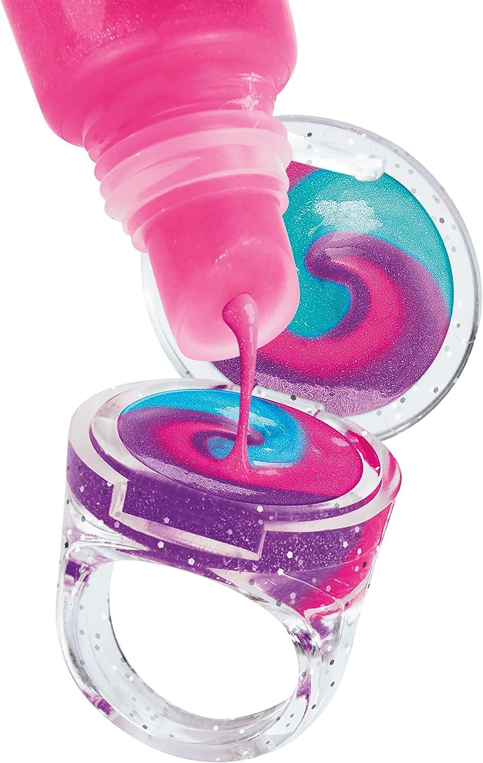 Cra-Z-Art Shimmer n Sparkle Glitter & Gem Lip Gloss Lockets DIY ...