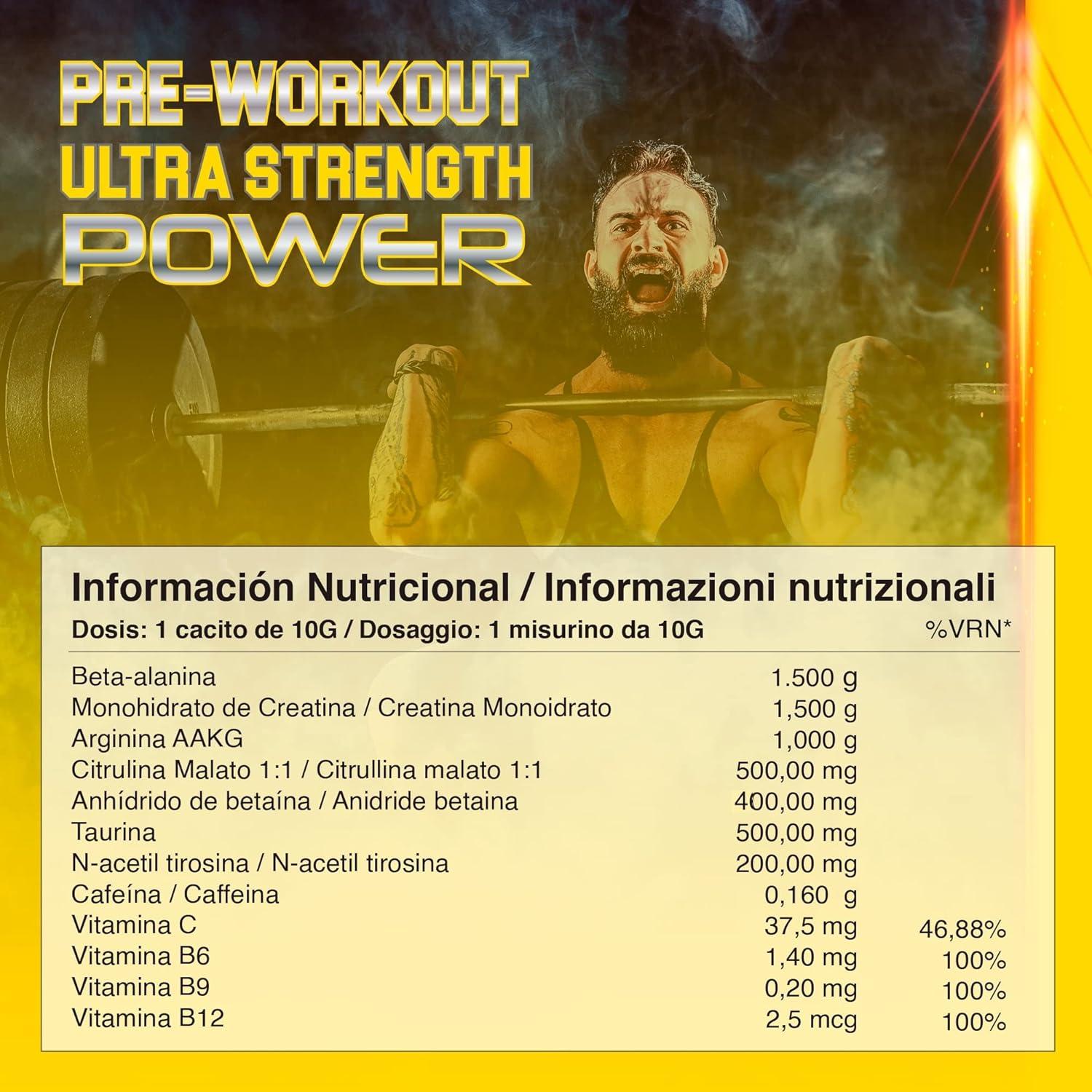 Healthy Fusion Ultra Pre-Workout - Powerful Beta-Alanine L-Arginine ...