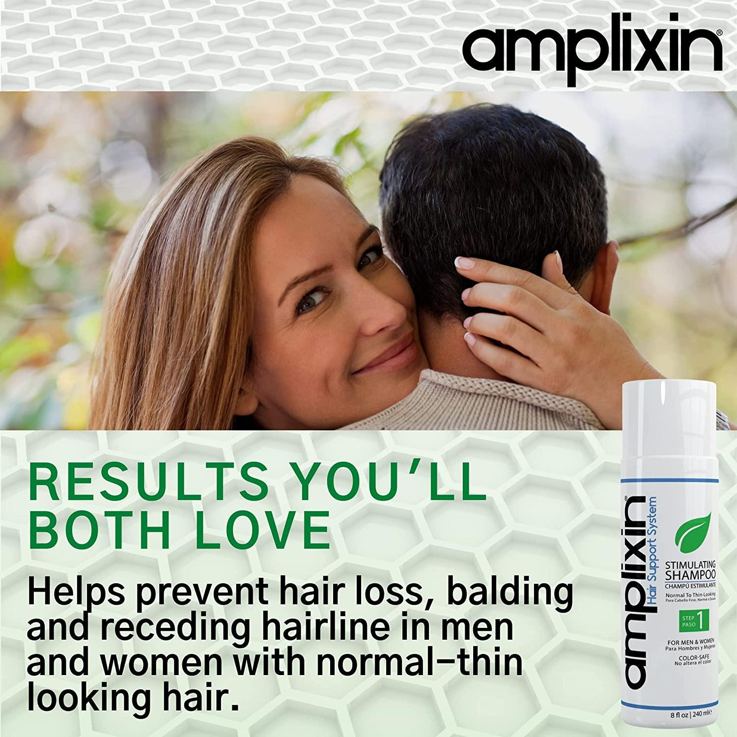 DHT Blocker Hair Growth Shampoo by Amplixin | Clinically Proven Treatment for Thinning Hair ...