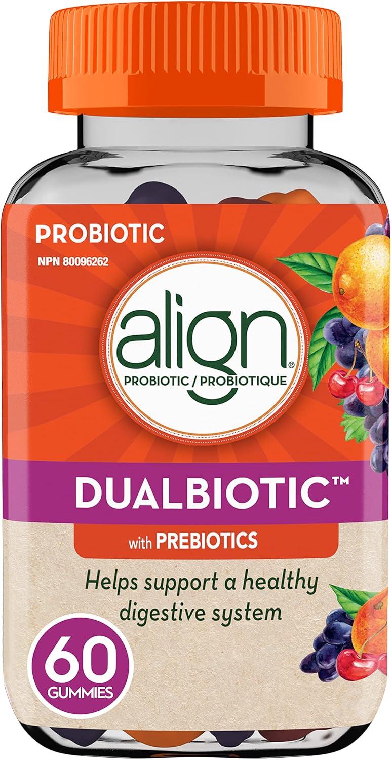 Align Probiotic Women's Dual Action Multi-Strain Probiotic & DUALBIOTIC ...