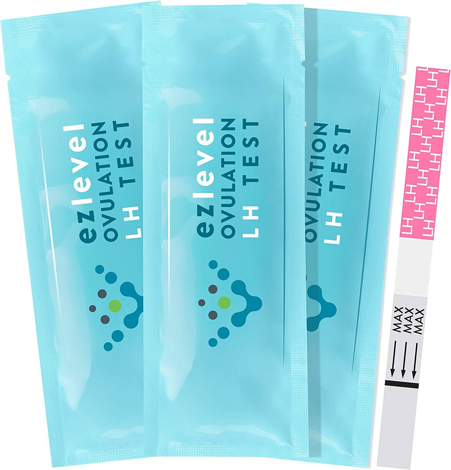 EZ Level 100 Ovulation & 50 Pregnancy Test Strips Kit - Accurate ...