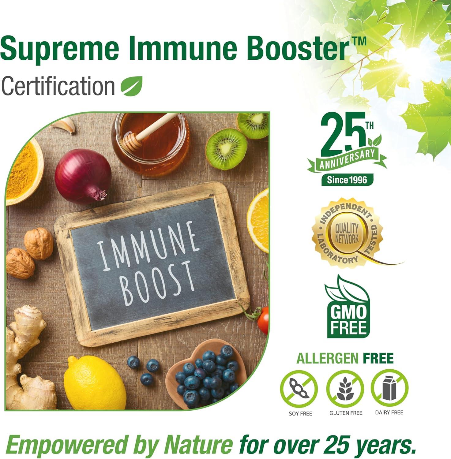 Bell Supreme Immune Booster - with Turkey Tail mushroom extract to help maintain a healthy ...