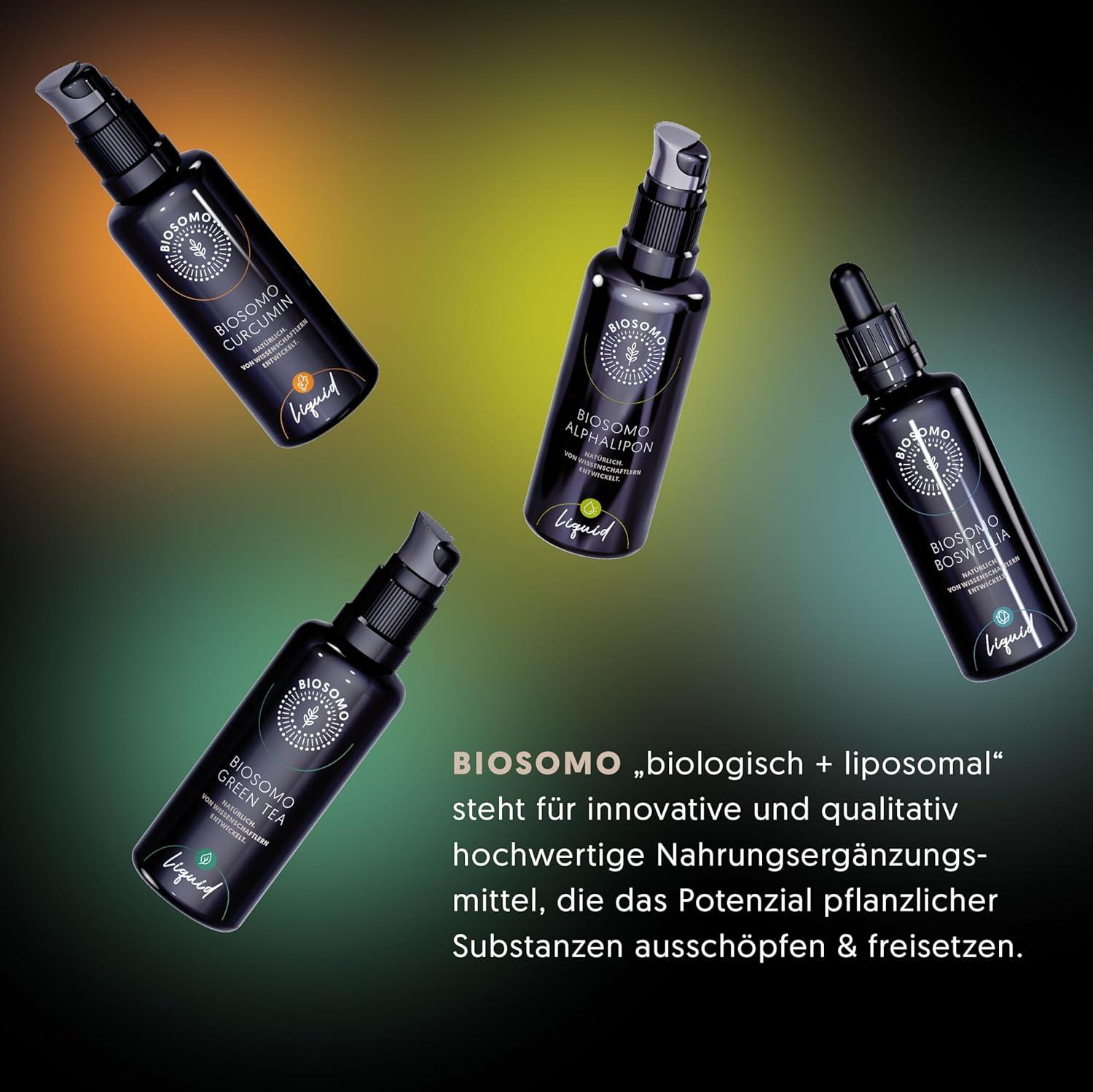 Biosomo Liposomal Curcumin - High Bioavailability Turmeric Extract with ...