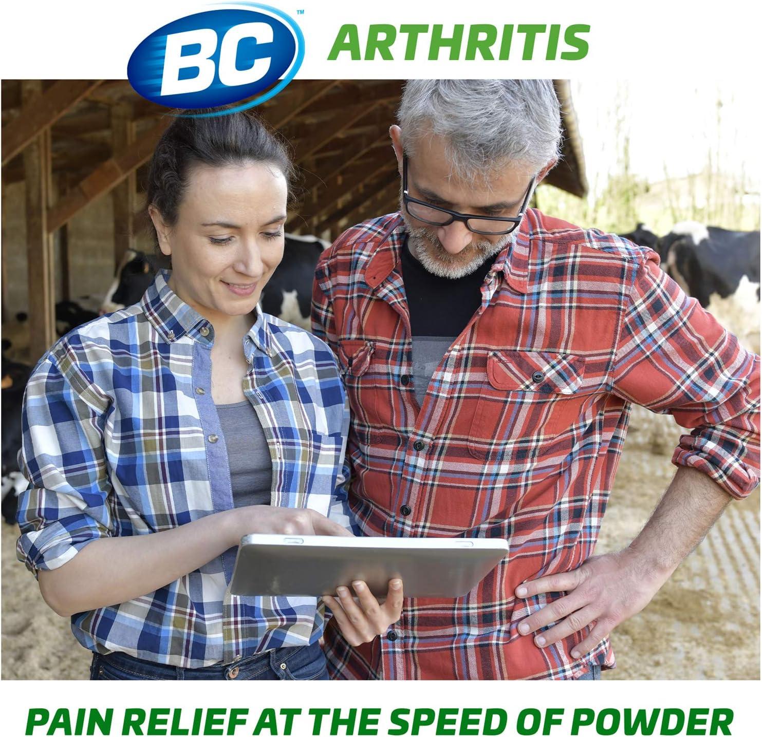 BC Powder Arthritis Pain Reliever Aspirin Dissolve Packs 50 Count ...