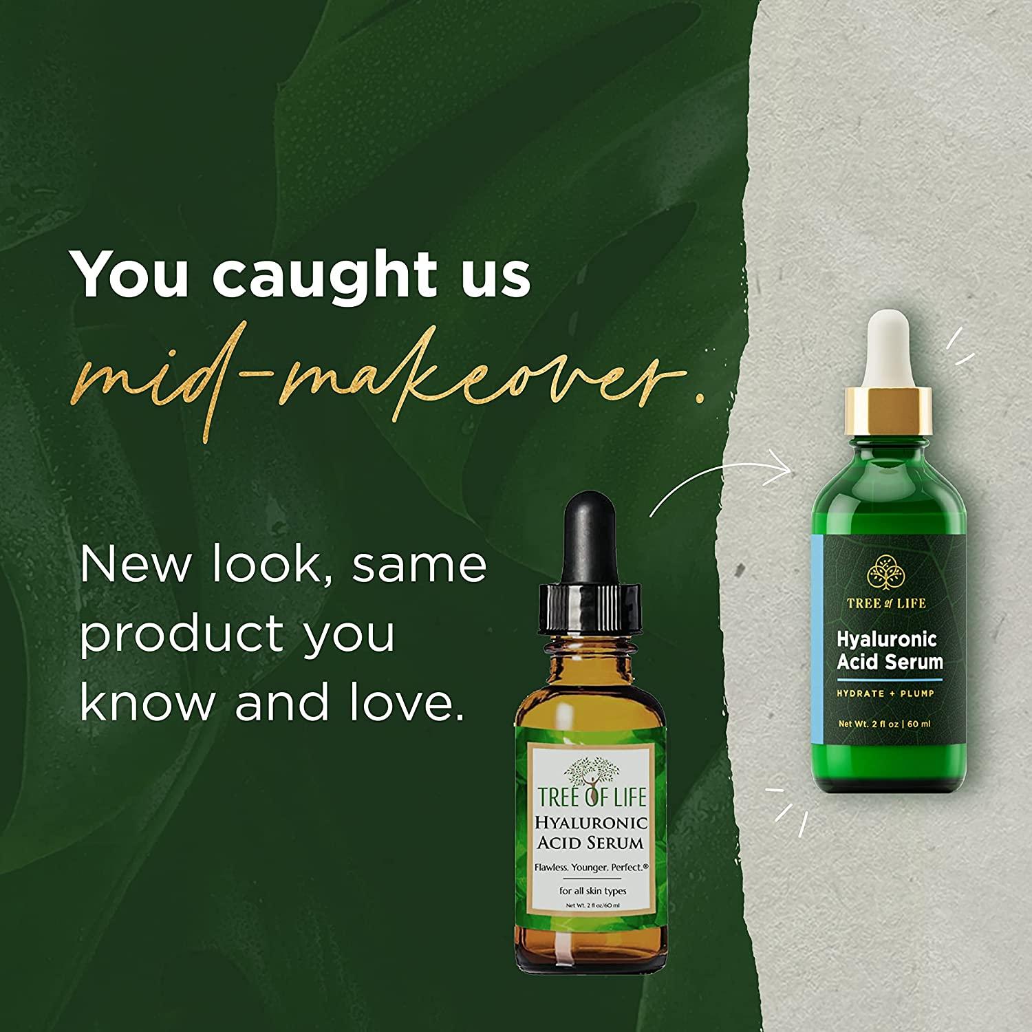 NEW LOOK | Tree of Life Firming Retinol Serum and Hydrating Hyaluronic ...