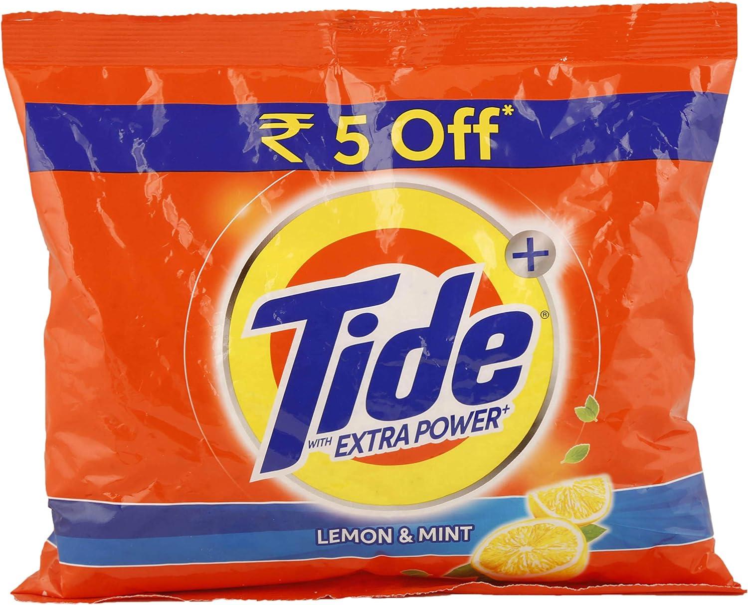 Tide Plus Original Detergent Powder - Lemon & Mint 500g | Buy Now with ...