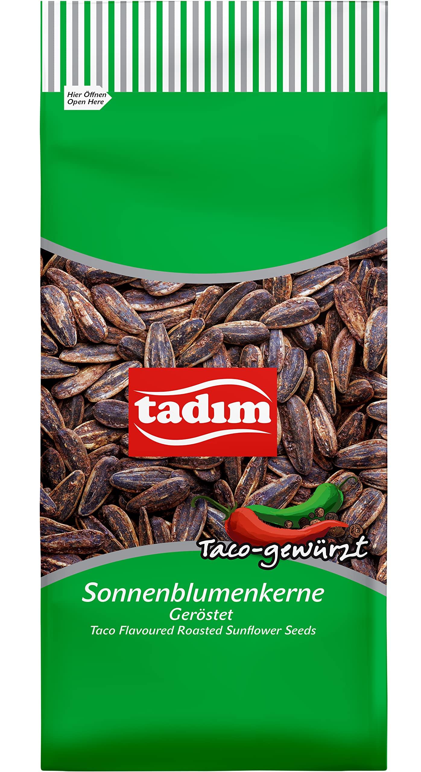 TADIM Sunflower Seeds with Taco Seasoning 270g | Roasted Snack - 12 ...