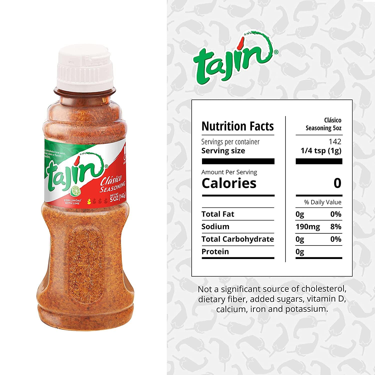 Tajin Cl sico Chile Lime Seasoning 5 Oz - Pack of 3 | Authentic Mexican ...
