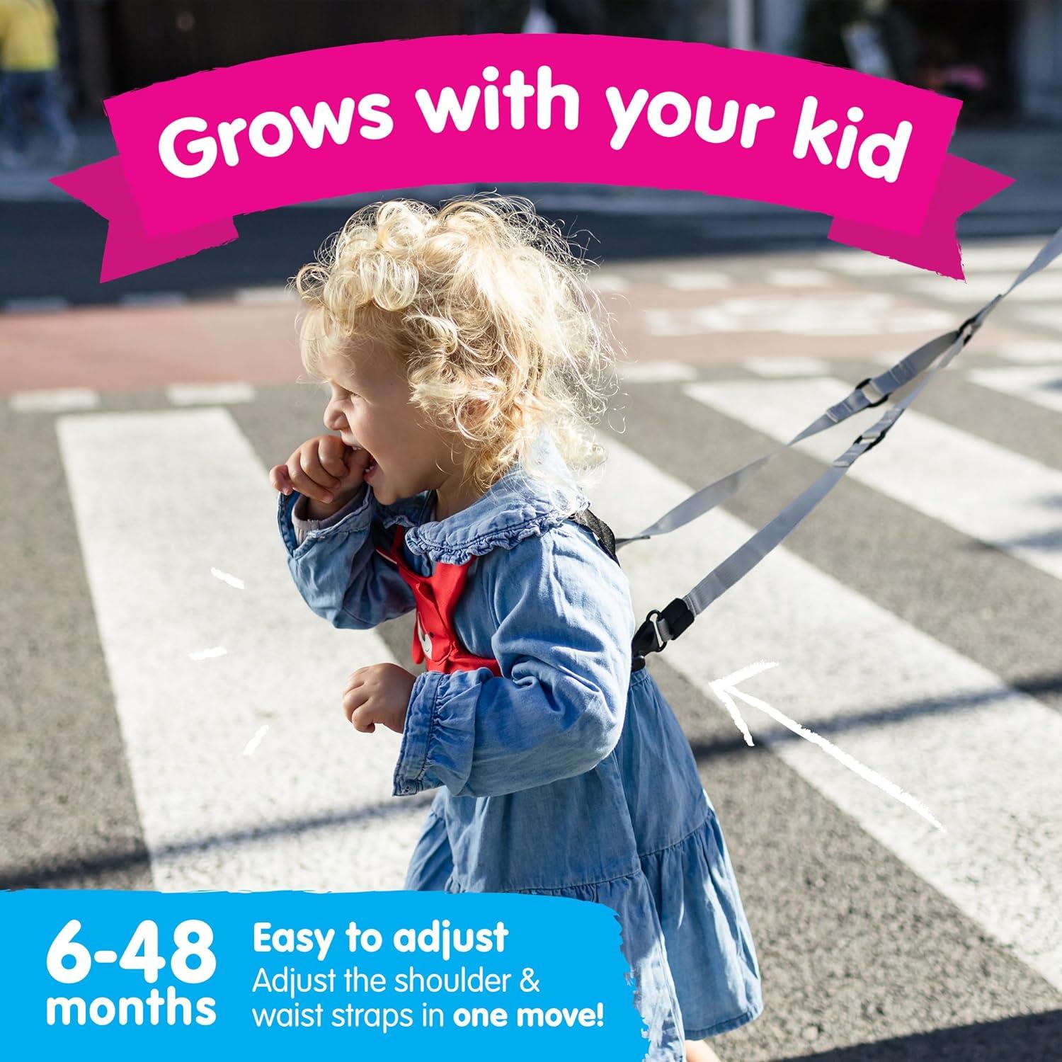 Trunki ToddlePak - Felix Fox Red Baby Walking Reins & Toddler Safety Harness | Buy Now with ...