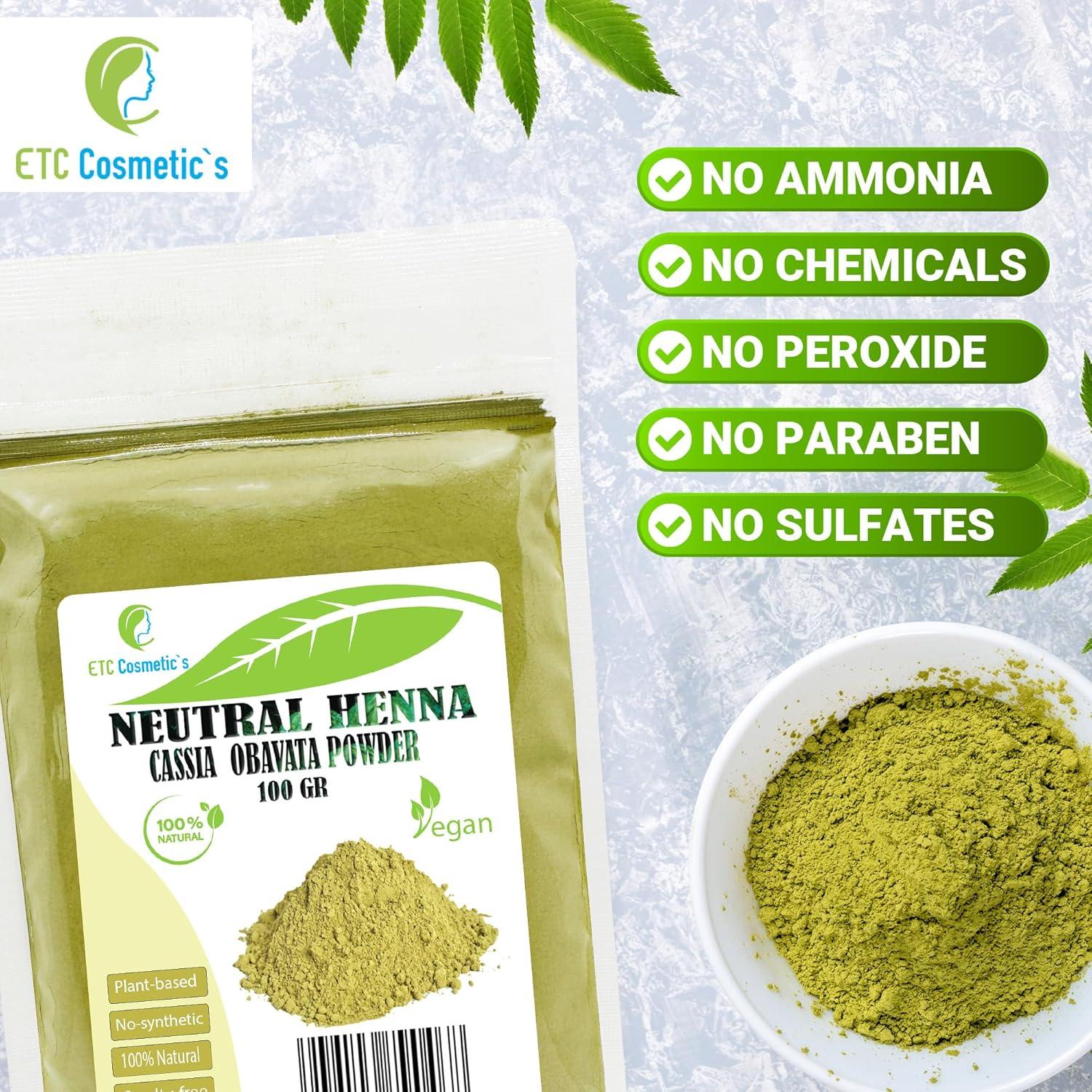 Buy Cassia Obovata Powder (Neutral Henna) - 100g | Natural Hair ...