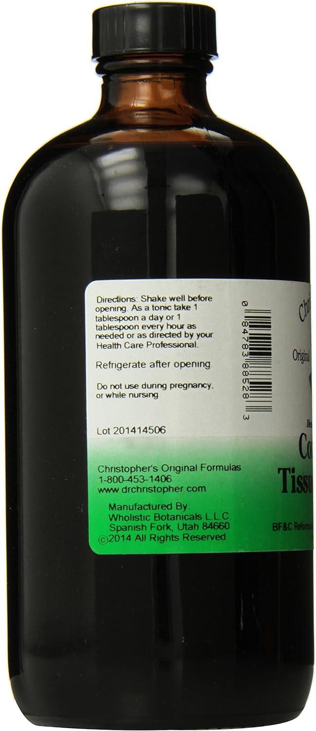 Dr. Christopher's Formula Complete Tissue and Bone Syrup 16oz - Herbal ...