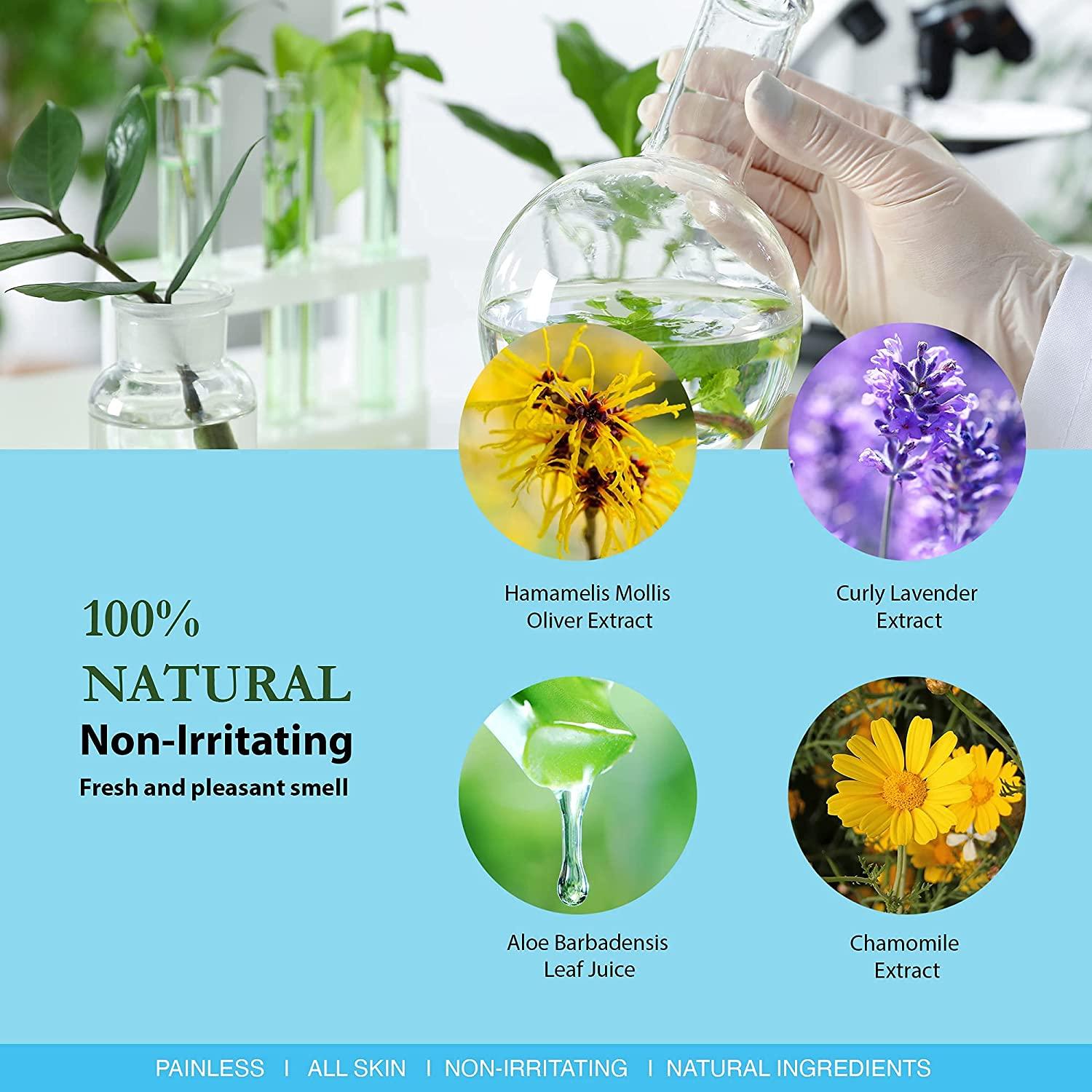 RANTHERM Hair Removal Spray and Inhibitor for Women and Men - Natural ...