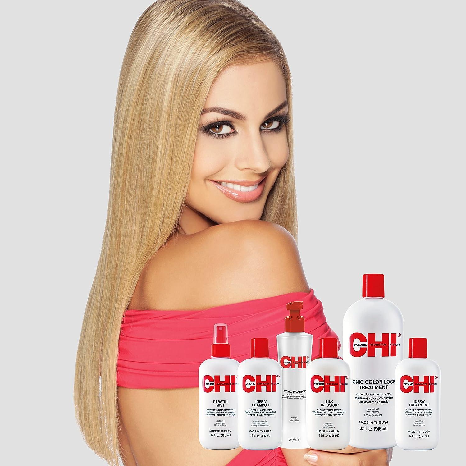 Chi Infra Shampoo 32 fl oz - Professional Quality for Ultimate Hair ...