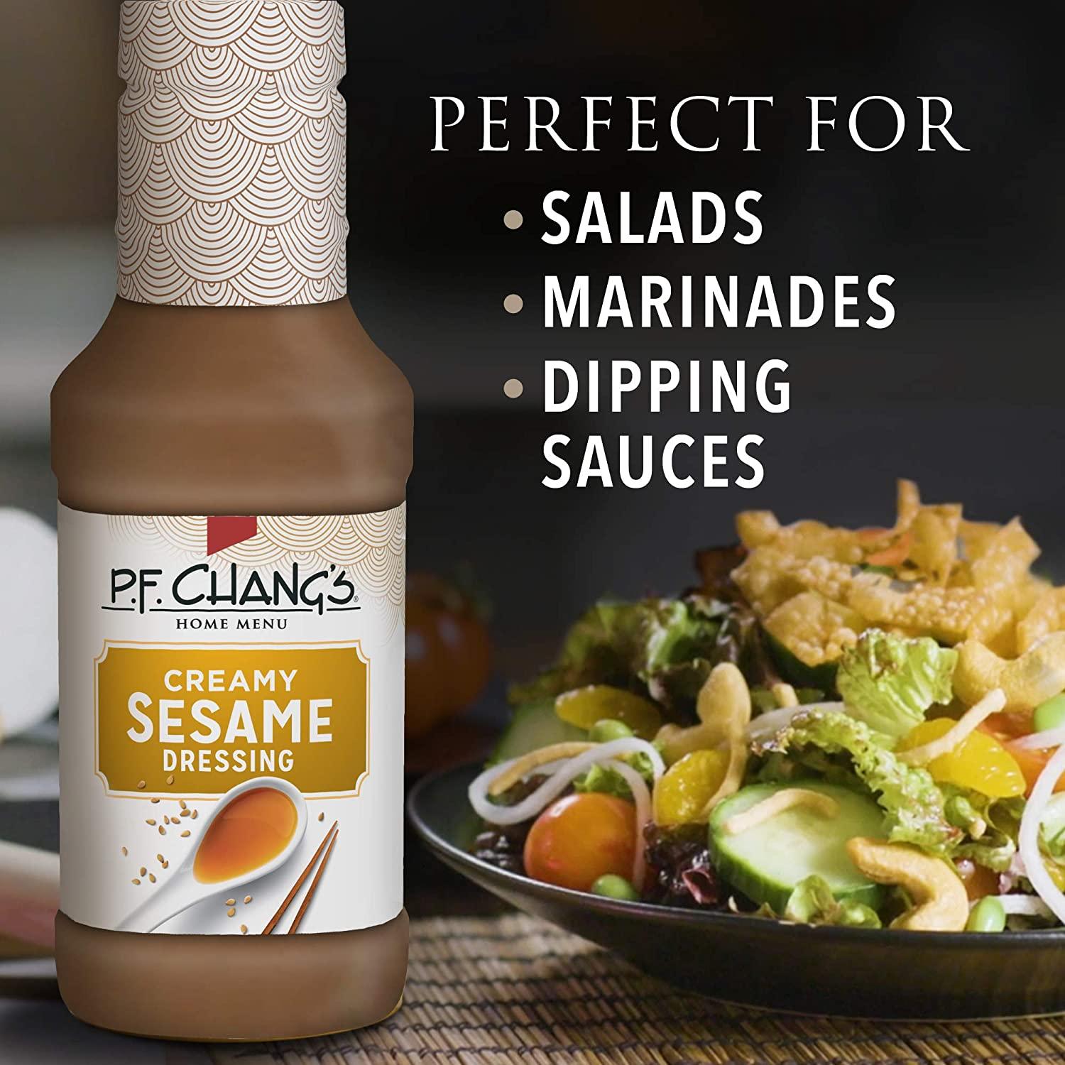 P.F. Chang's Home Menu Creamy Sesame Salad Dressing 16 oz - Authentic ...