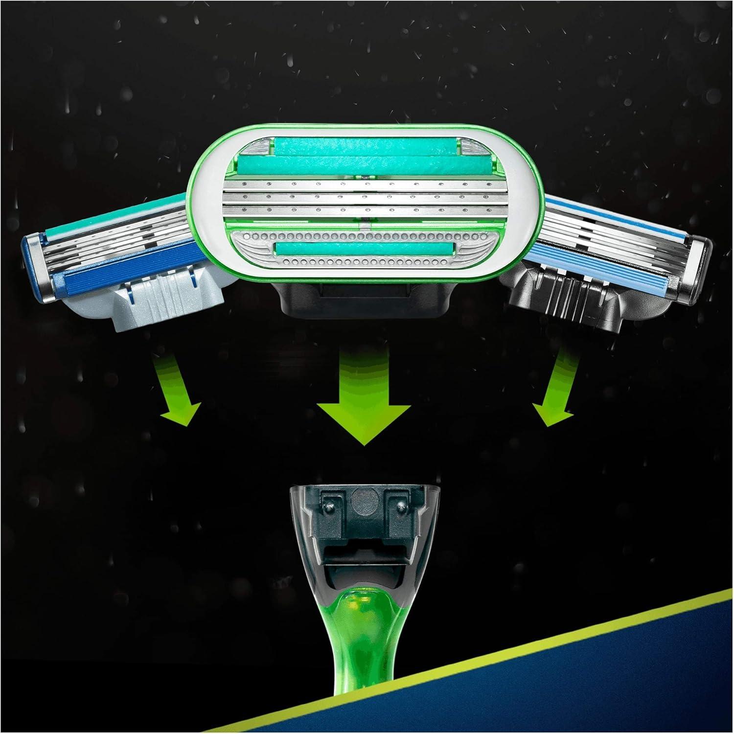 Buy Gillette Body Razor for Men | 3-Layer Blade + 1 Extra Blade ...
