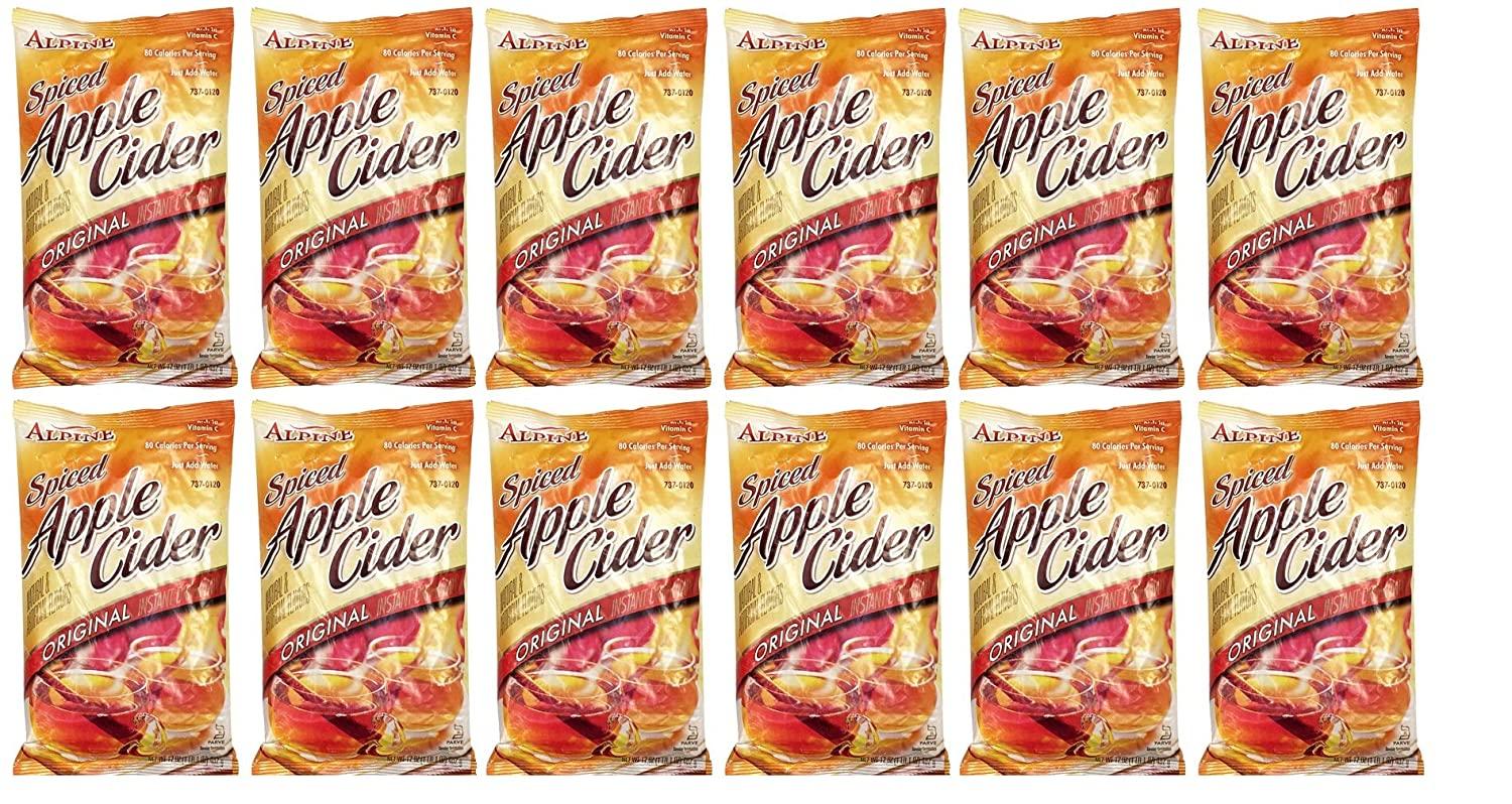 Alpine Spiced Apple Cider Original Instant Drink Mix 17oz - Pack of 12 ...