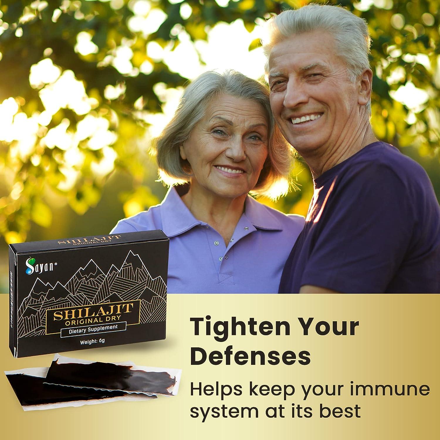 Sayan Dry Shilajit Extract Solid Resin - 60 Servings | Pure & Potent ...