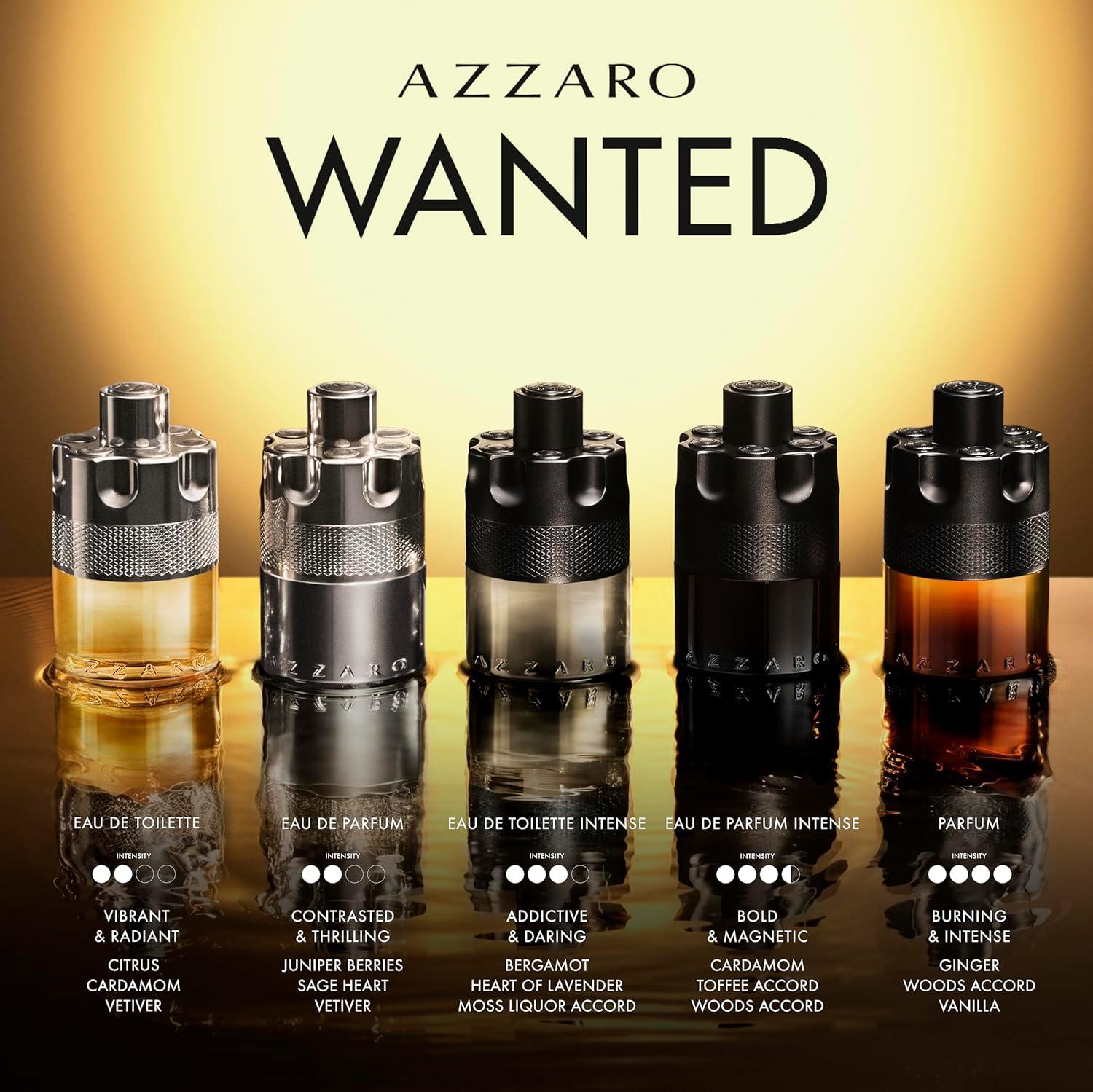 Azzaro The Most Wanted Eau de Toilette Intense Aromatic & Woody Mens ...