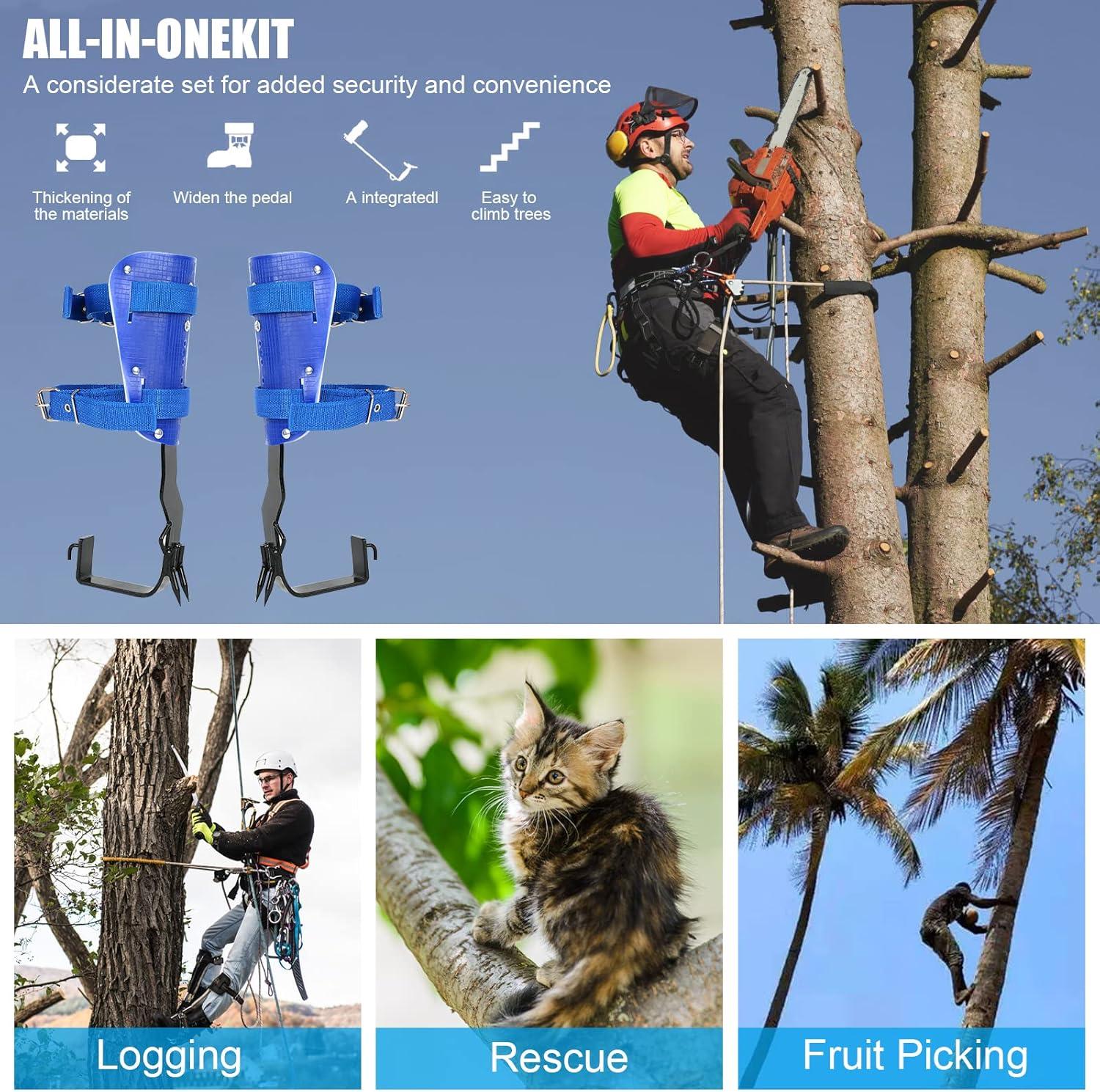 Shop Iron Tree Climbing Equipment | Tree Stamping Spikes & Climbing ...