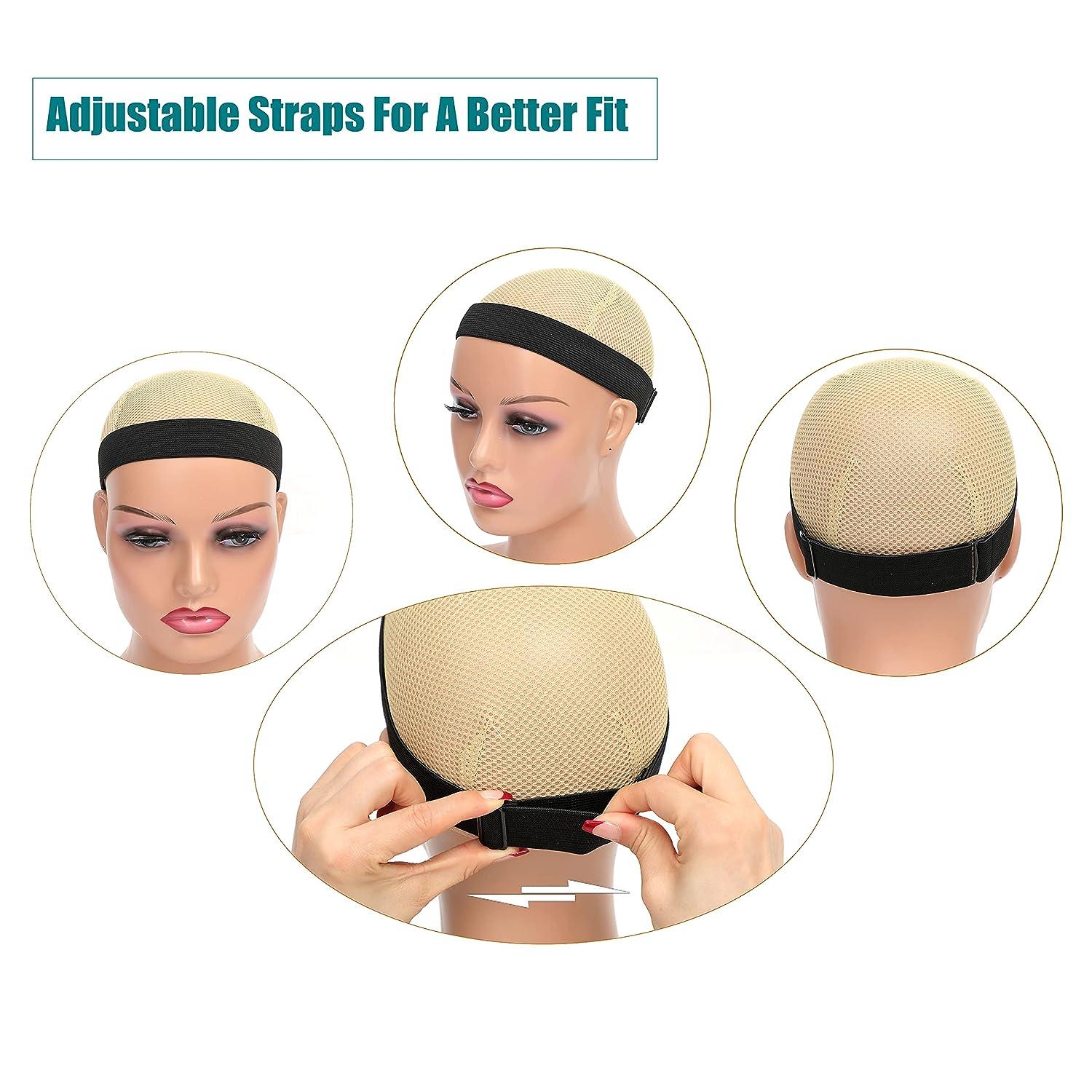 Lace Melting Band for Wigs - Adjustable Elastic Strap for Seamless ...