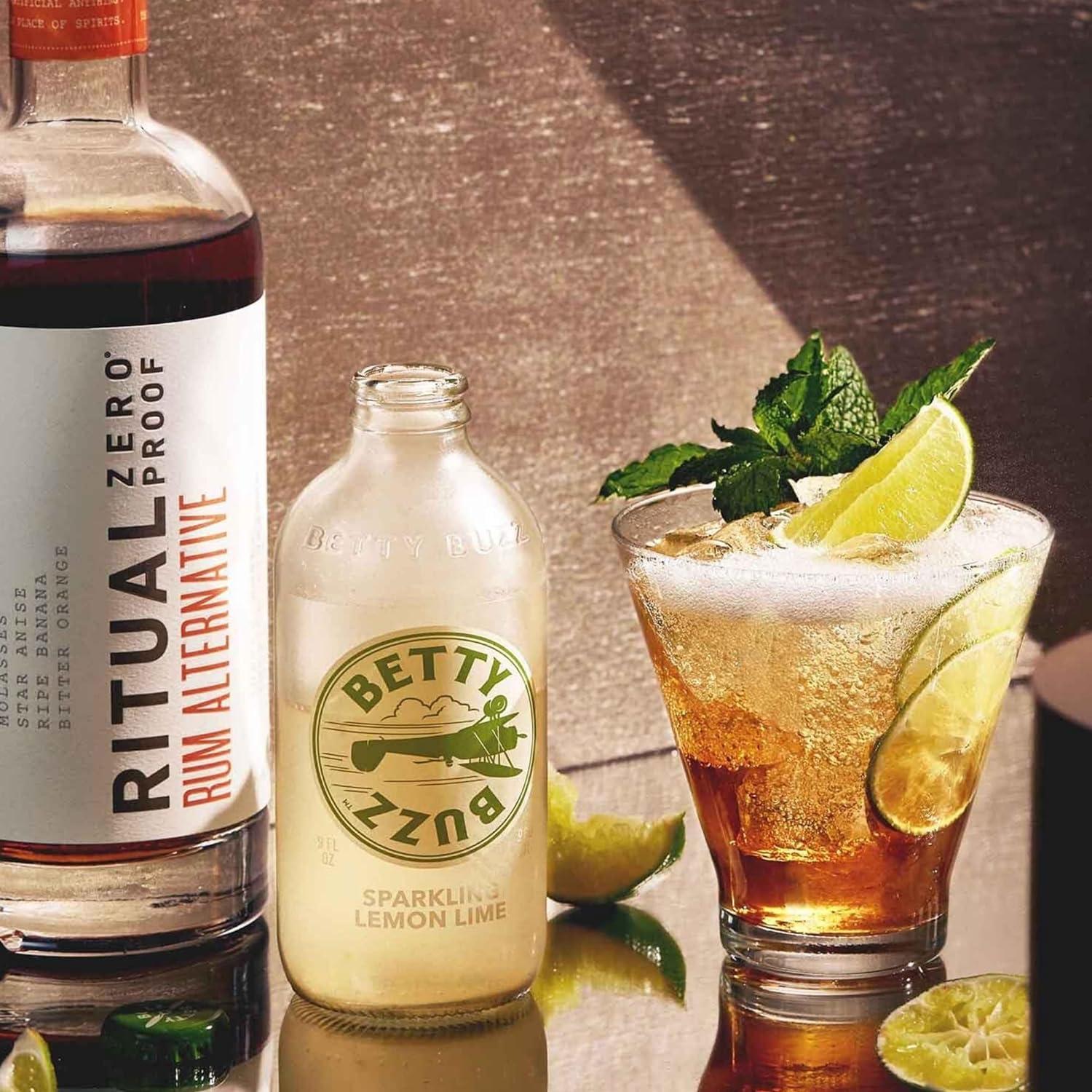 Betty Buzz Sparkling Lemon Lime Soda by Blake Lively | Natural Flavours | 12 x 330ml Cans | Buy ...