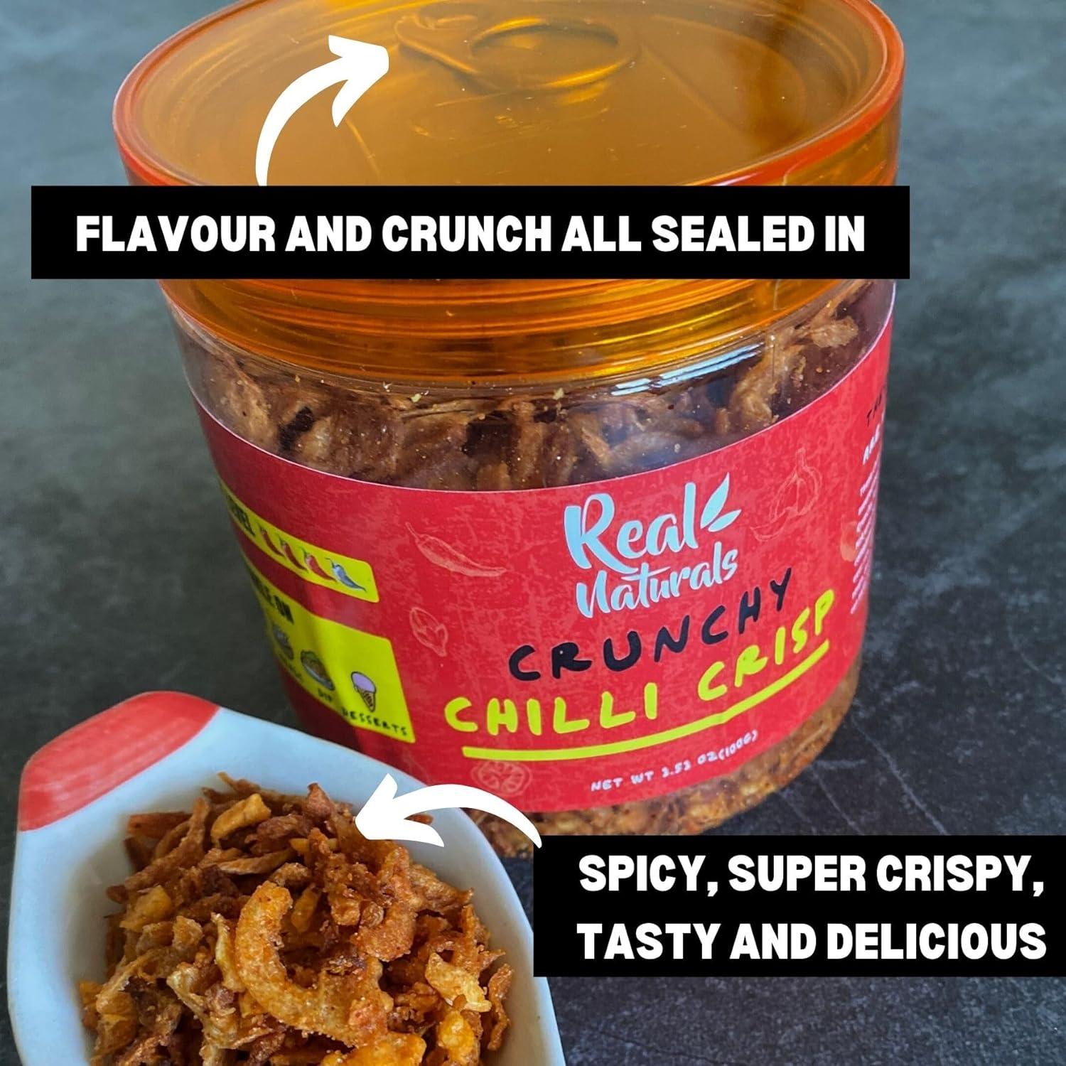 Chilli Crunch - Crispy Garlic Onion Chilli Topping for Ramen, Salads ...