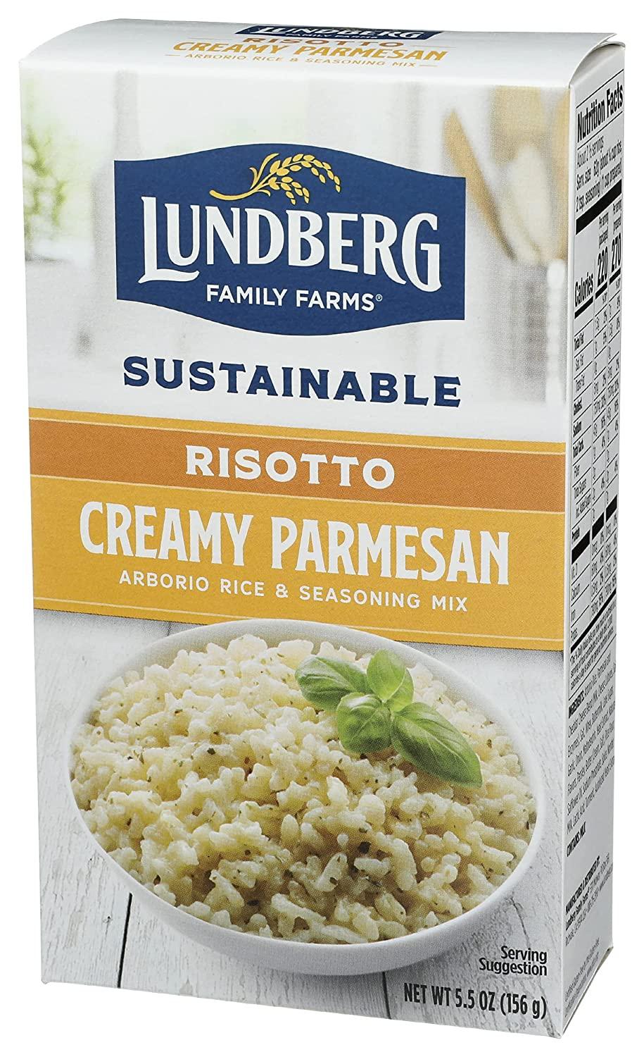 Lundberg Family Farms Traditional Italian Risotto - Creamy Parmesan ...