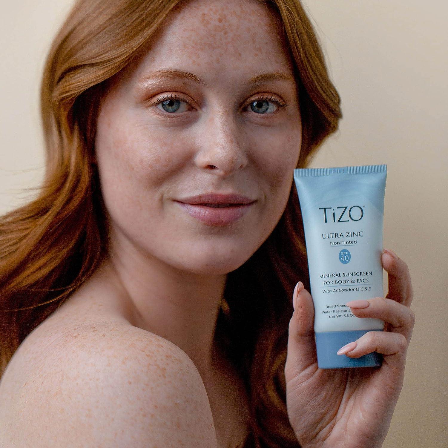 TIZO Ultra Zinc Body & Face Sunscreen SPF 40 - Non-Tinted 3.5 oz | Buy ...