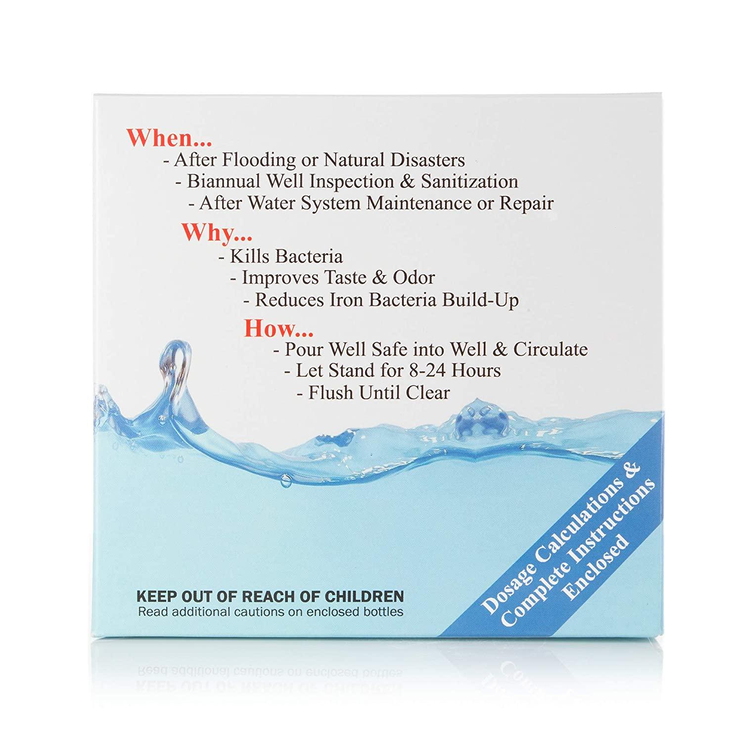USDA Food Grade Well Safe Well Sanitizer Kit - Purify Well Water ...