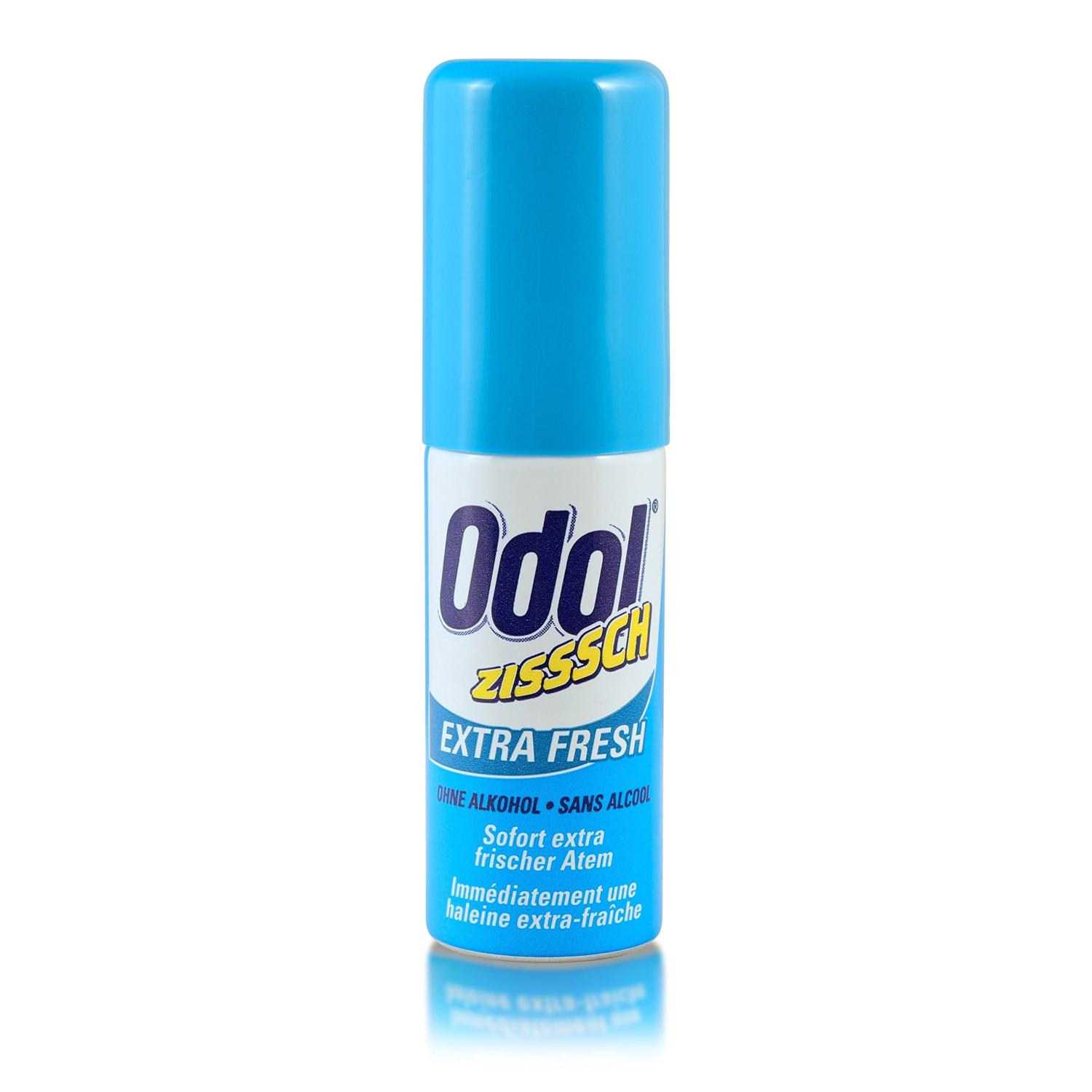 Idol Odol Extra Fresh Travel Mouth Spray - Alcohol-Free Pack of 5 (5 x ...