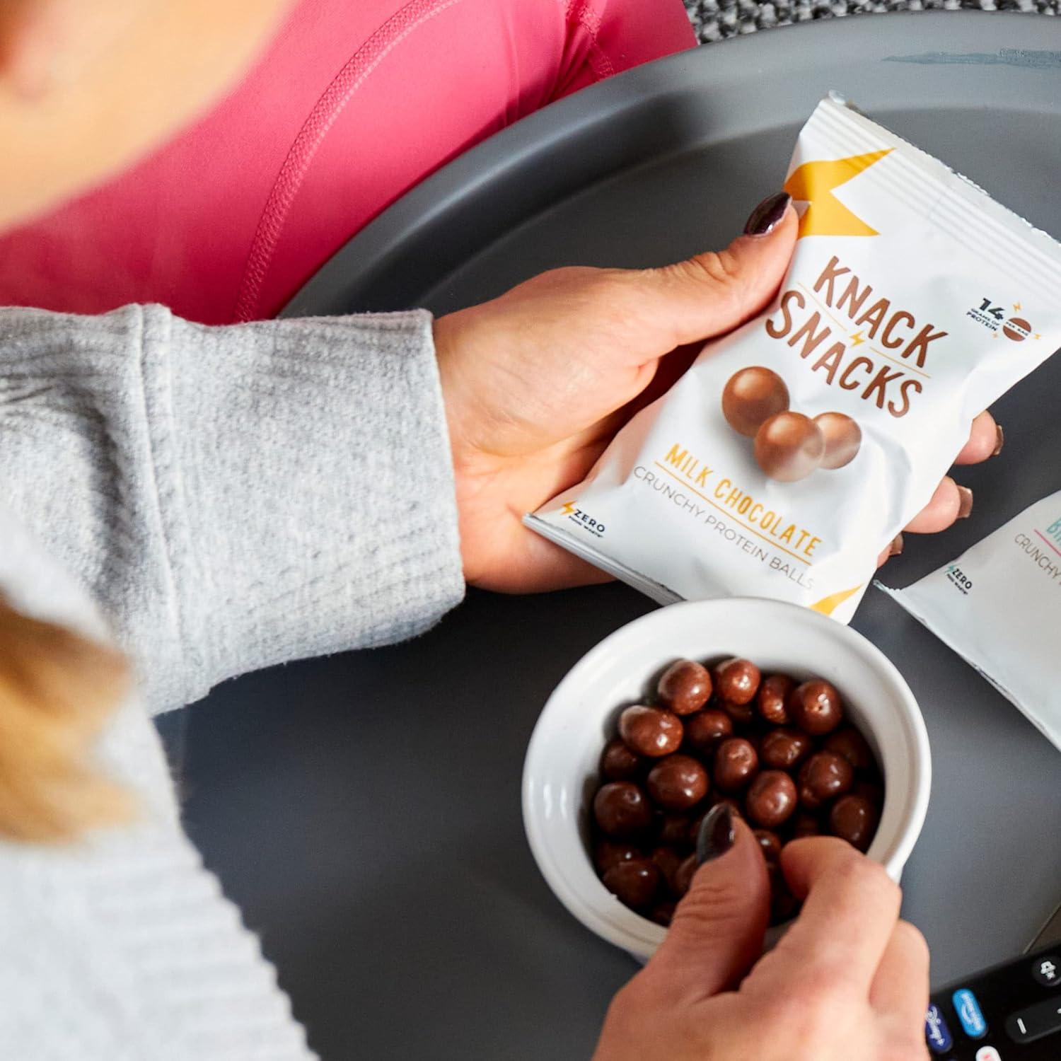 Knack Snacks | Crunchy Protein Balls - Variety Pack (9x 34 gram Bags ...